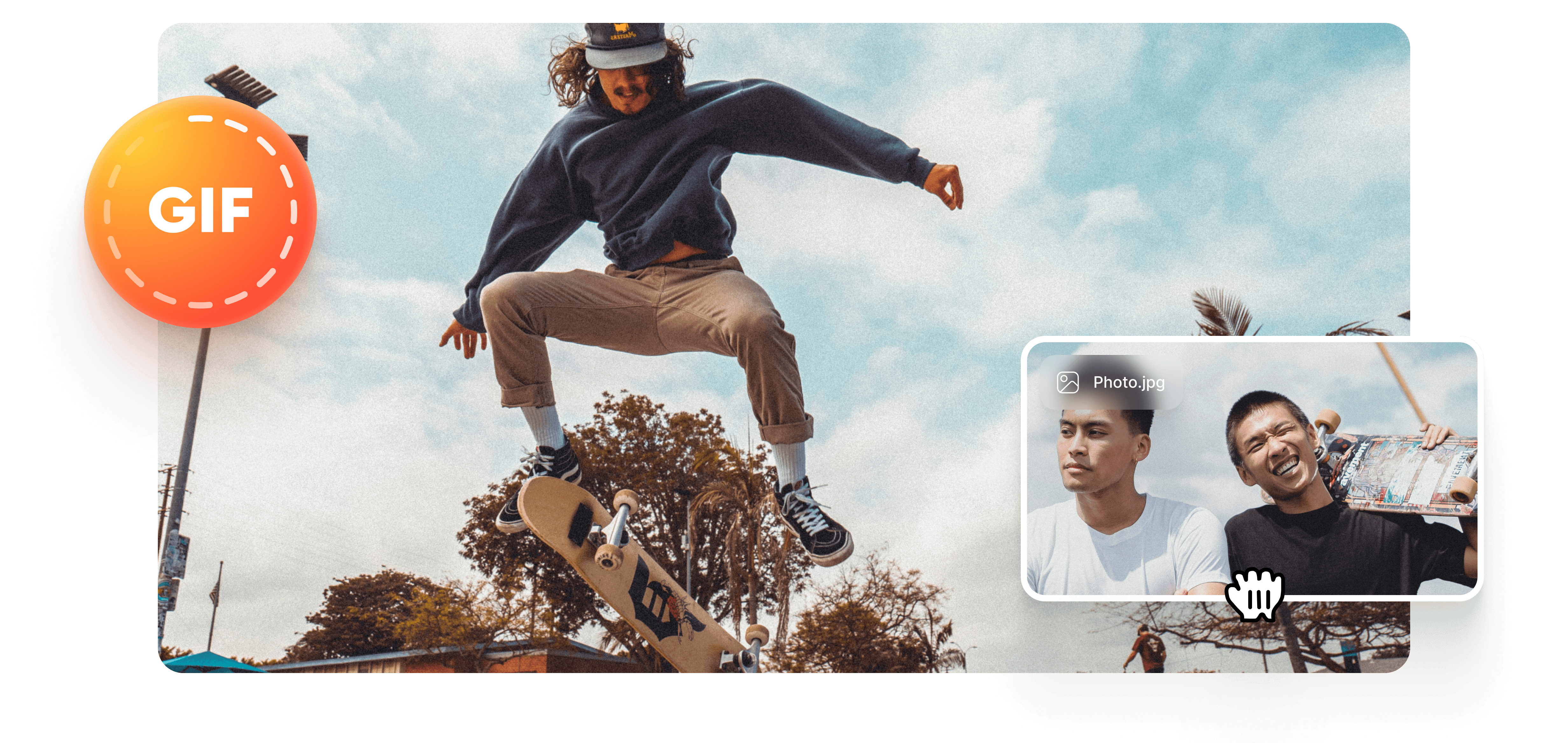 Add Image, Watermark, or Logo to GIF - Online - VEED.IO