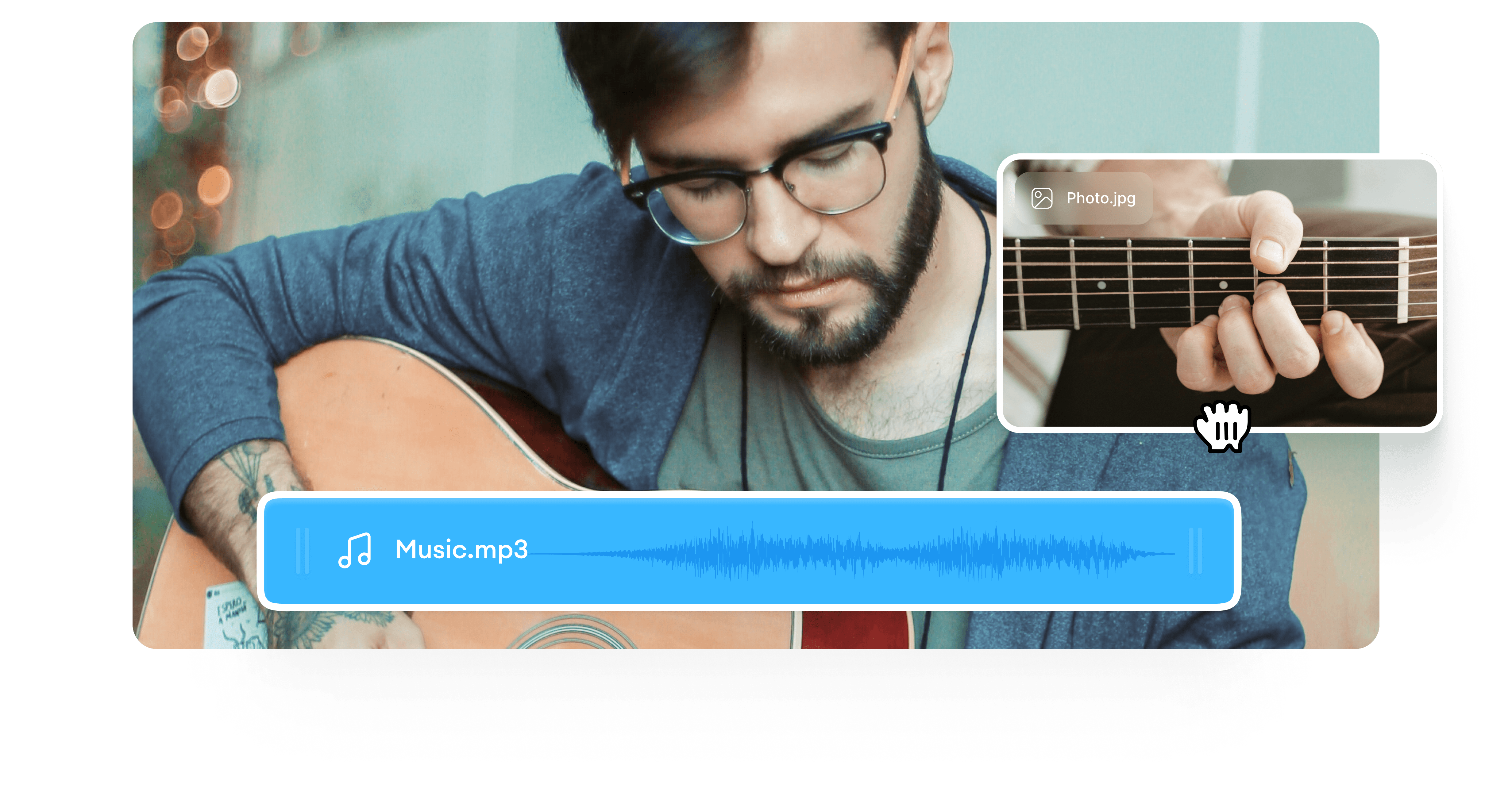 Haz vídeos musicales a partir de imágenes- Añade imágenes a MP3 en ...