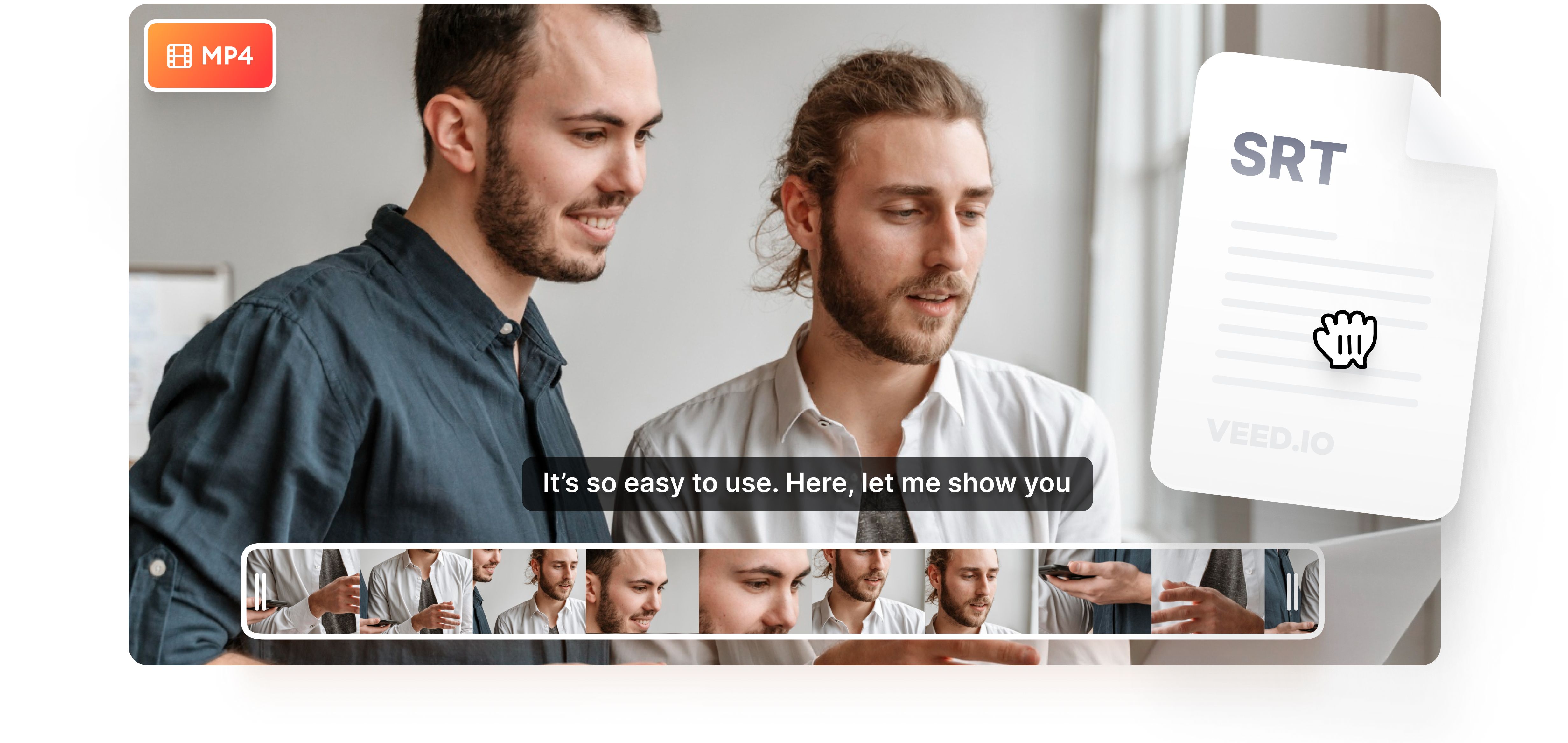 Add SRT to MP4 Online - Fast, Free - VEED.IO