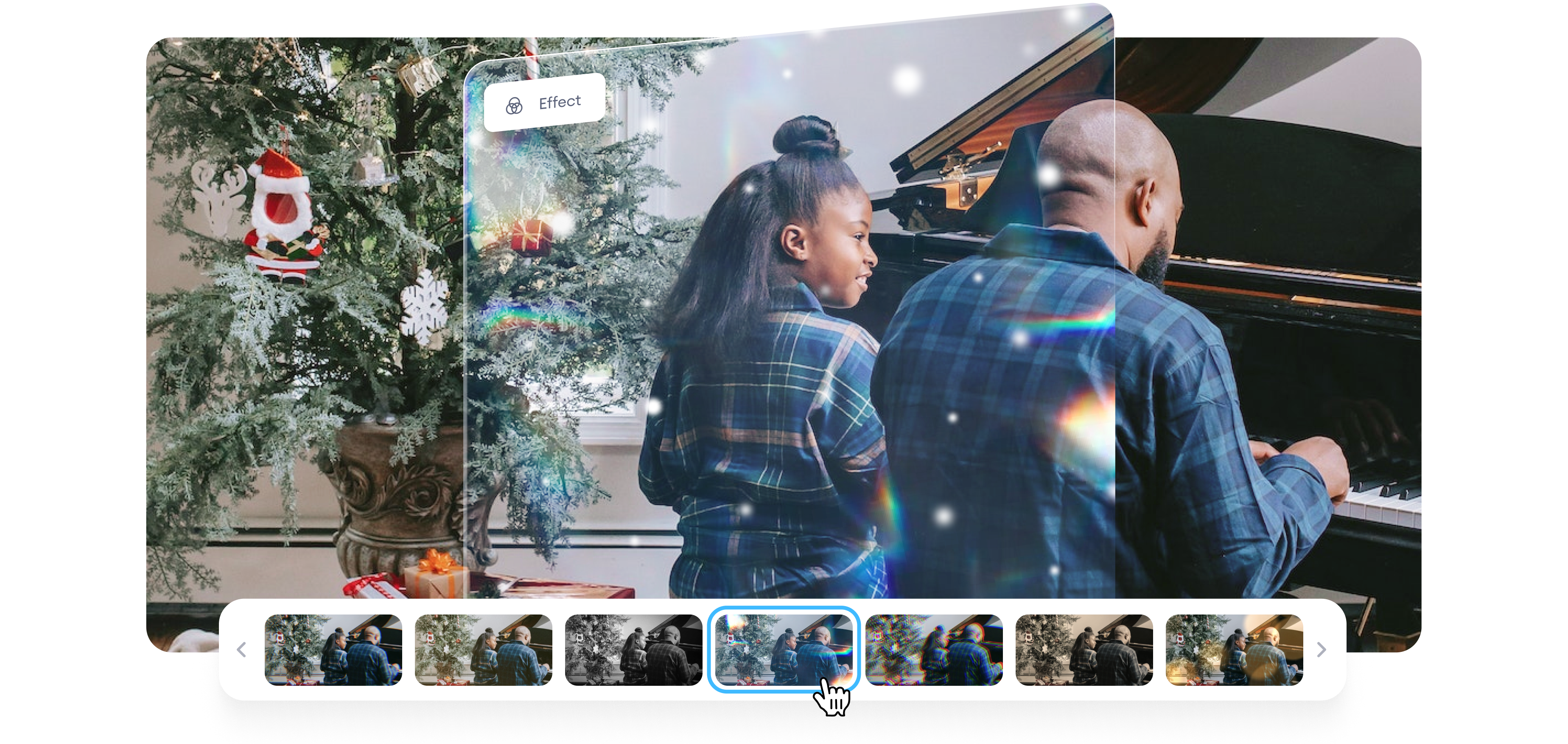 Add Snow Effect to Video Online - Free Video Editor - VEED.IO