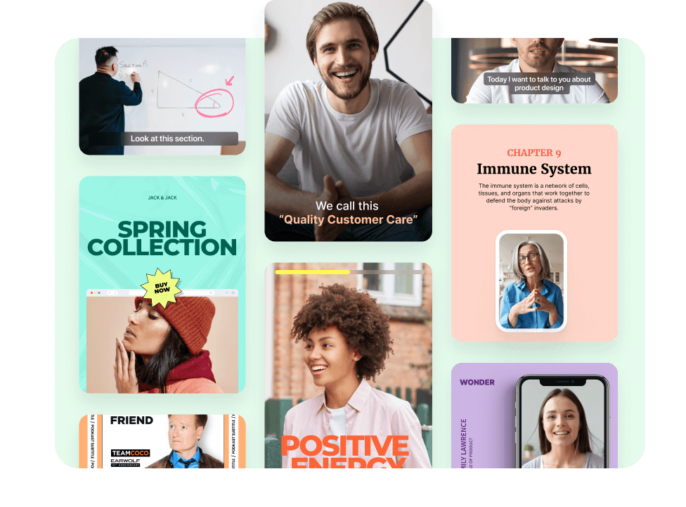 Pembuat Video Teks - Buat Video dengan Teks Online - VEED.IO