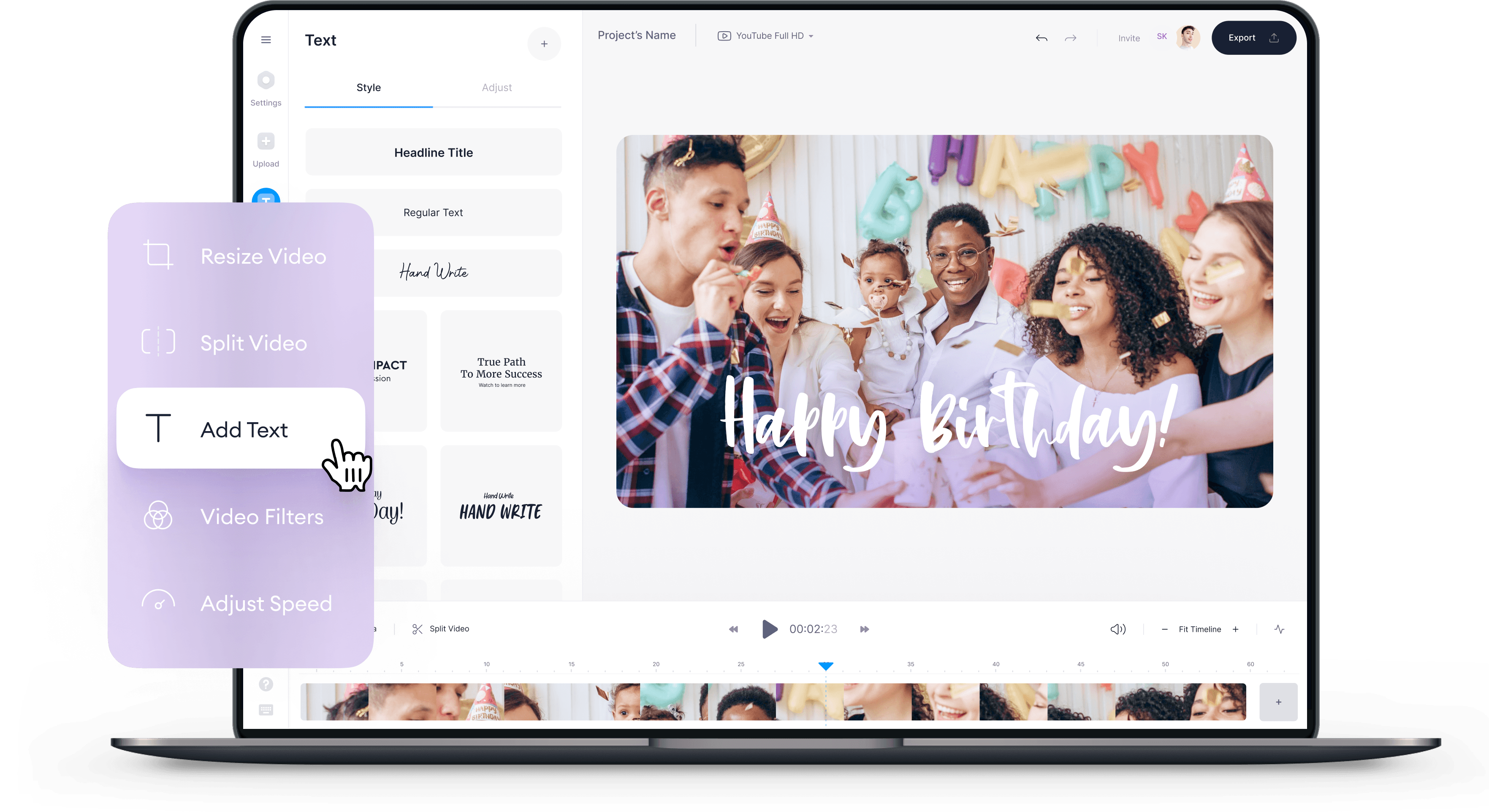 Create Your Own Birthday Video Online - Birthday Slideshow Maker, Free ...
