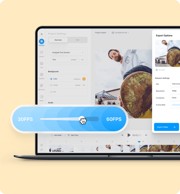 GIF Frame Rate Changer - Change GIF Frame Rate Online, Free - VEED.IO GIF Frame Rate Changer - Change GIF Frame Rate Online, Free - VEED.IO