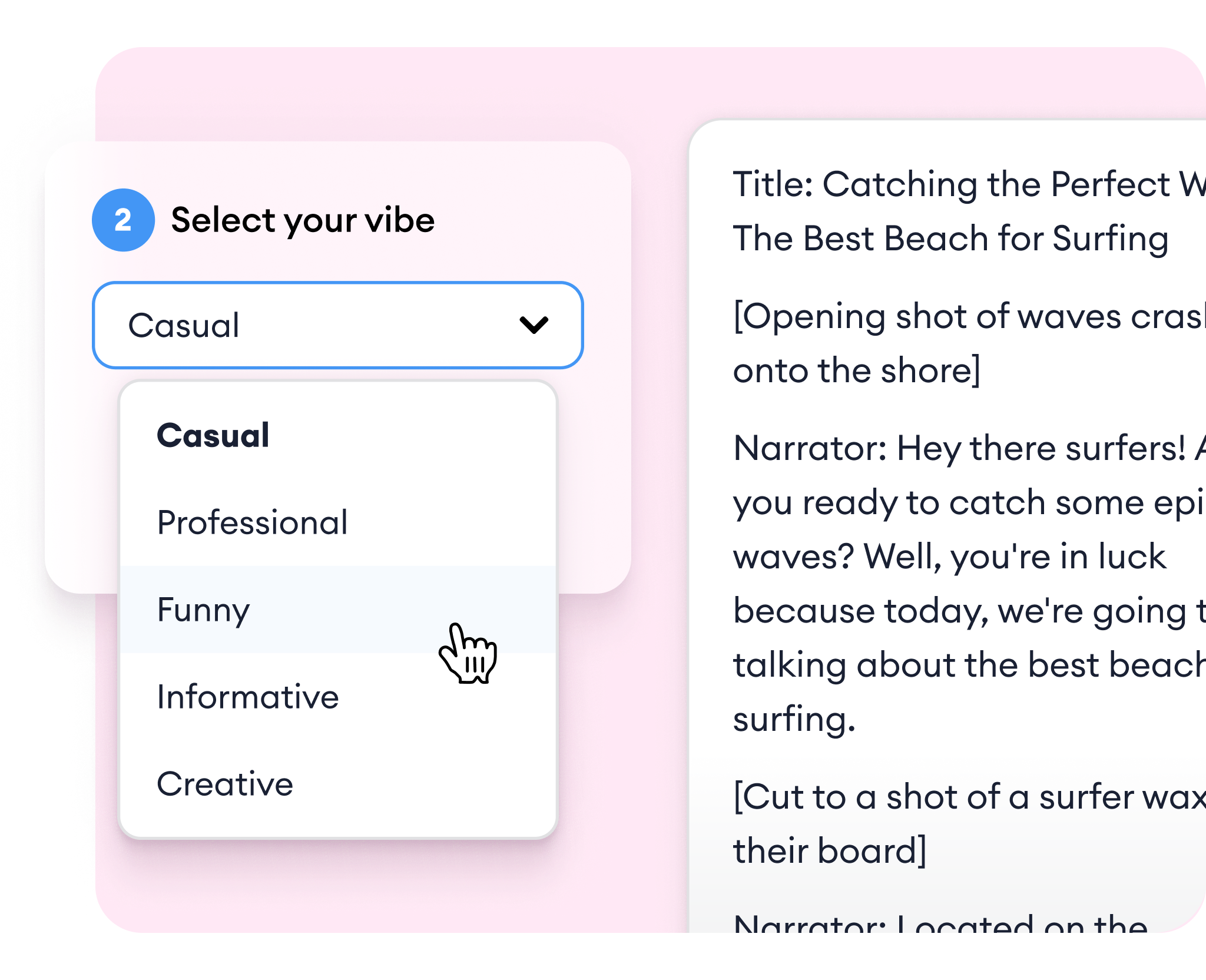 Free Online AI Video Script Generator - VEED.IO