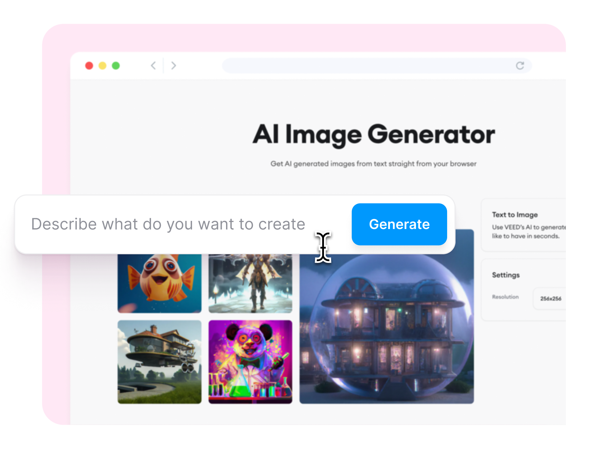 AI Image Generator - Text to Image Online App - VEED.IO