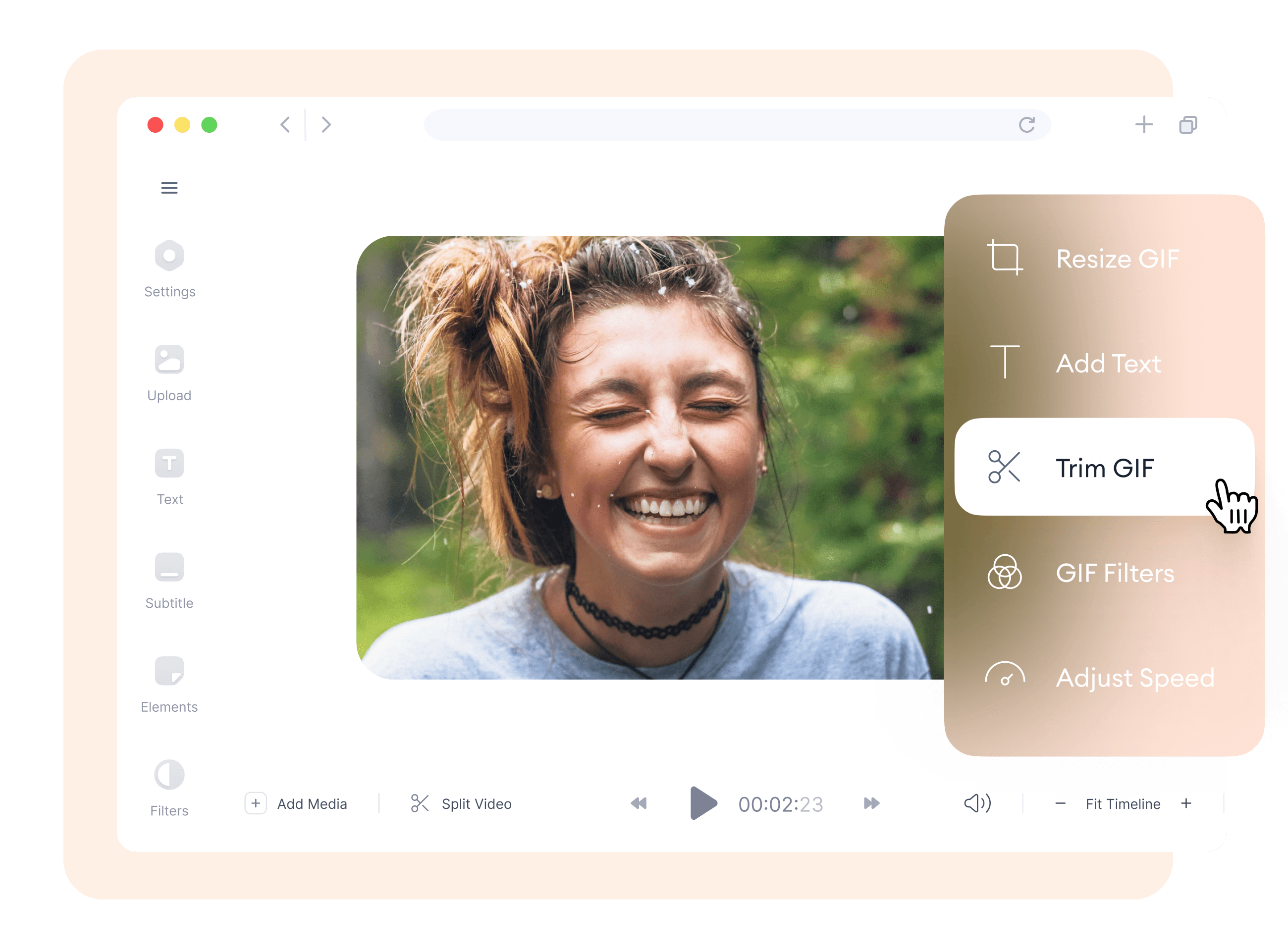 YouTube a GIF - Convierte tus Vídeos de YouTube en GIFs - VEED.IO