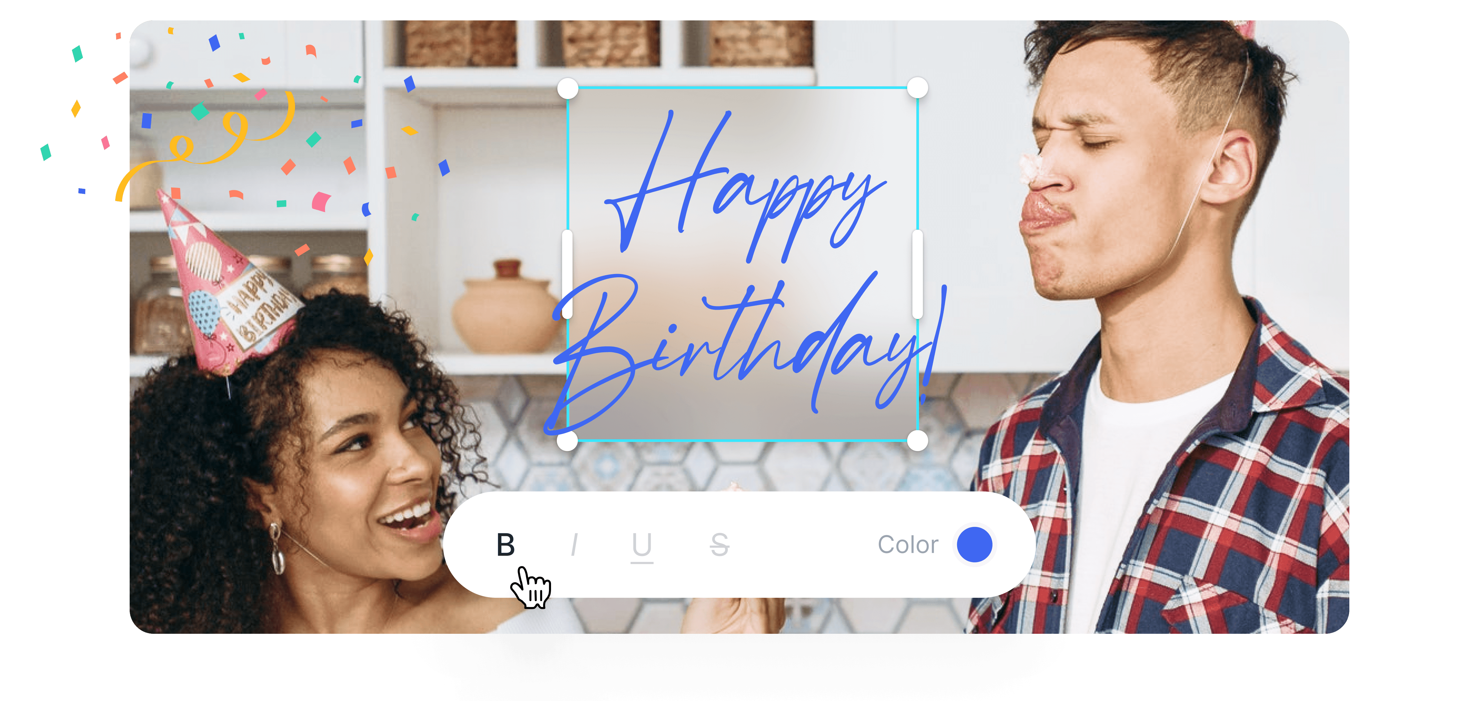 Happy Birthday GIF - Create and Download GIFs Online - VEED.IO