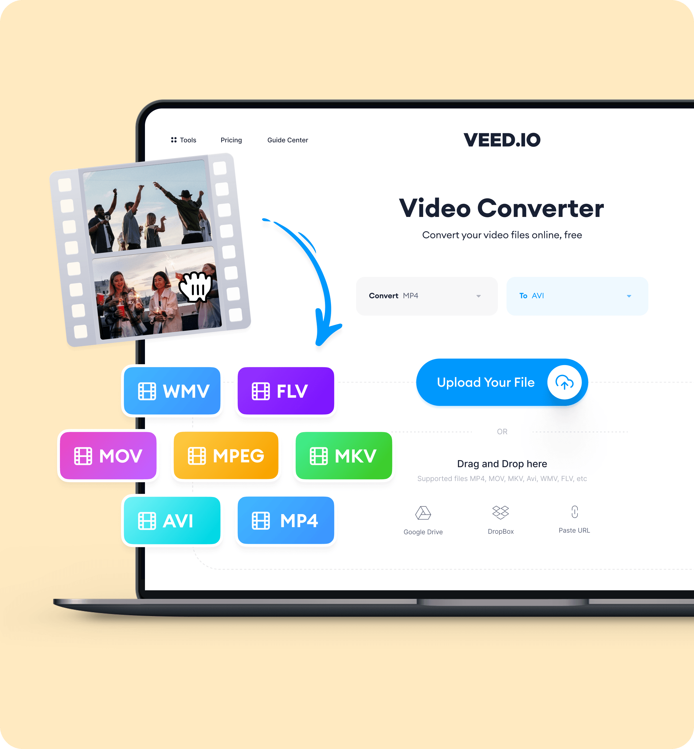 Convert Facebook Video to GIF - VEED.IO