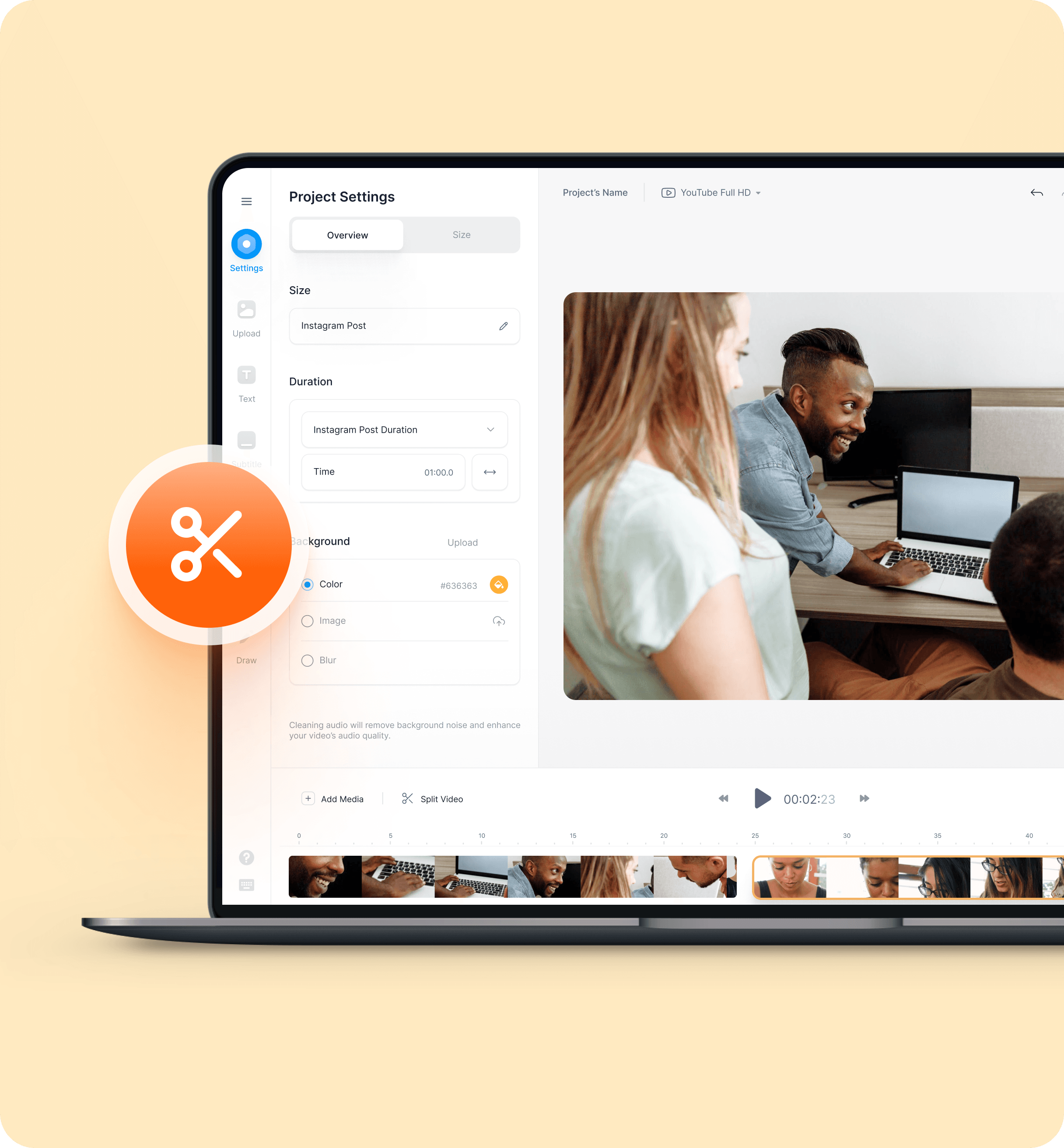 MPEG Splitter - Split MPEG Videos into Small Files - VEED.IO