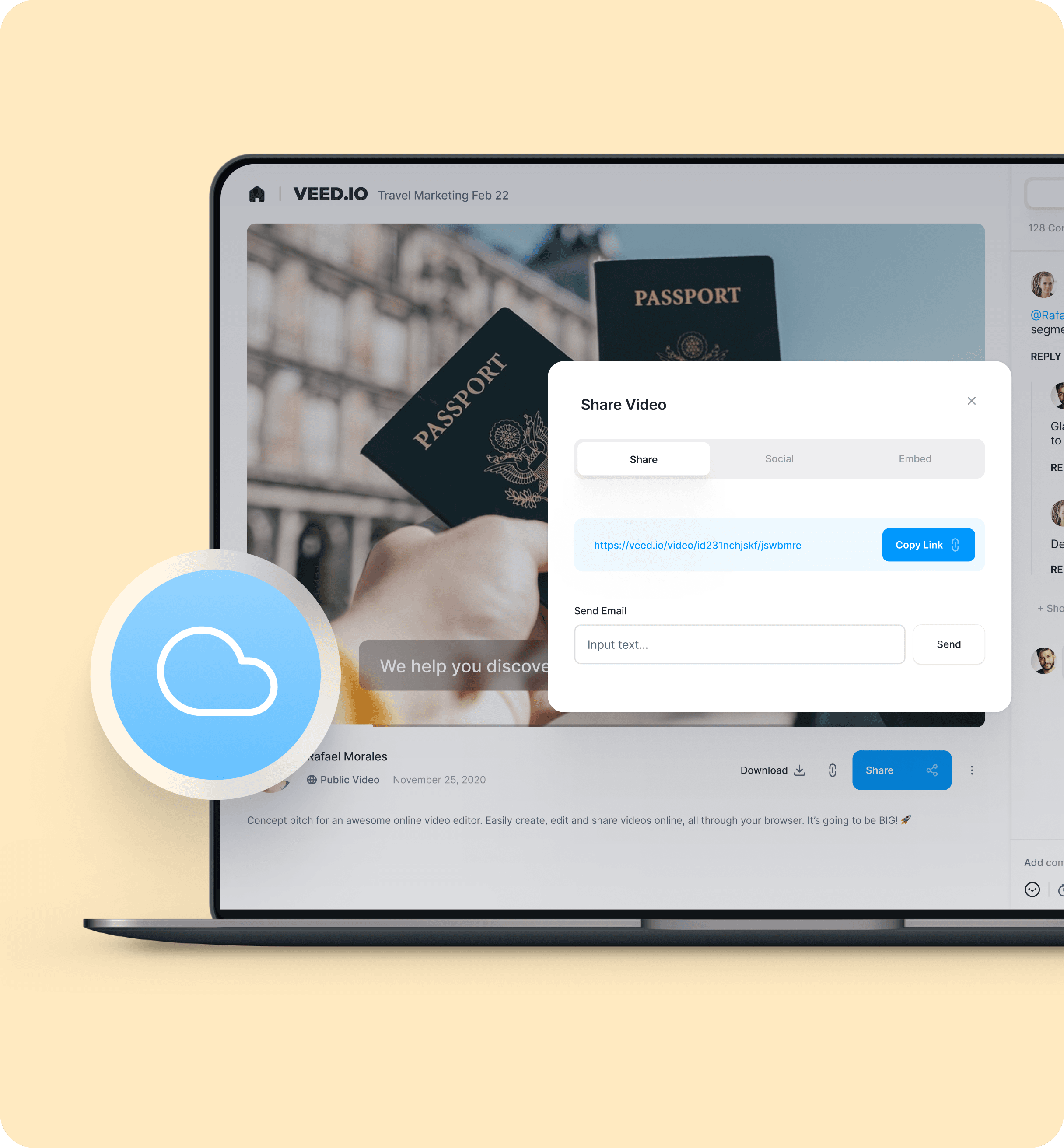 Secure Online Video Library - VEED.IO