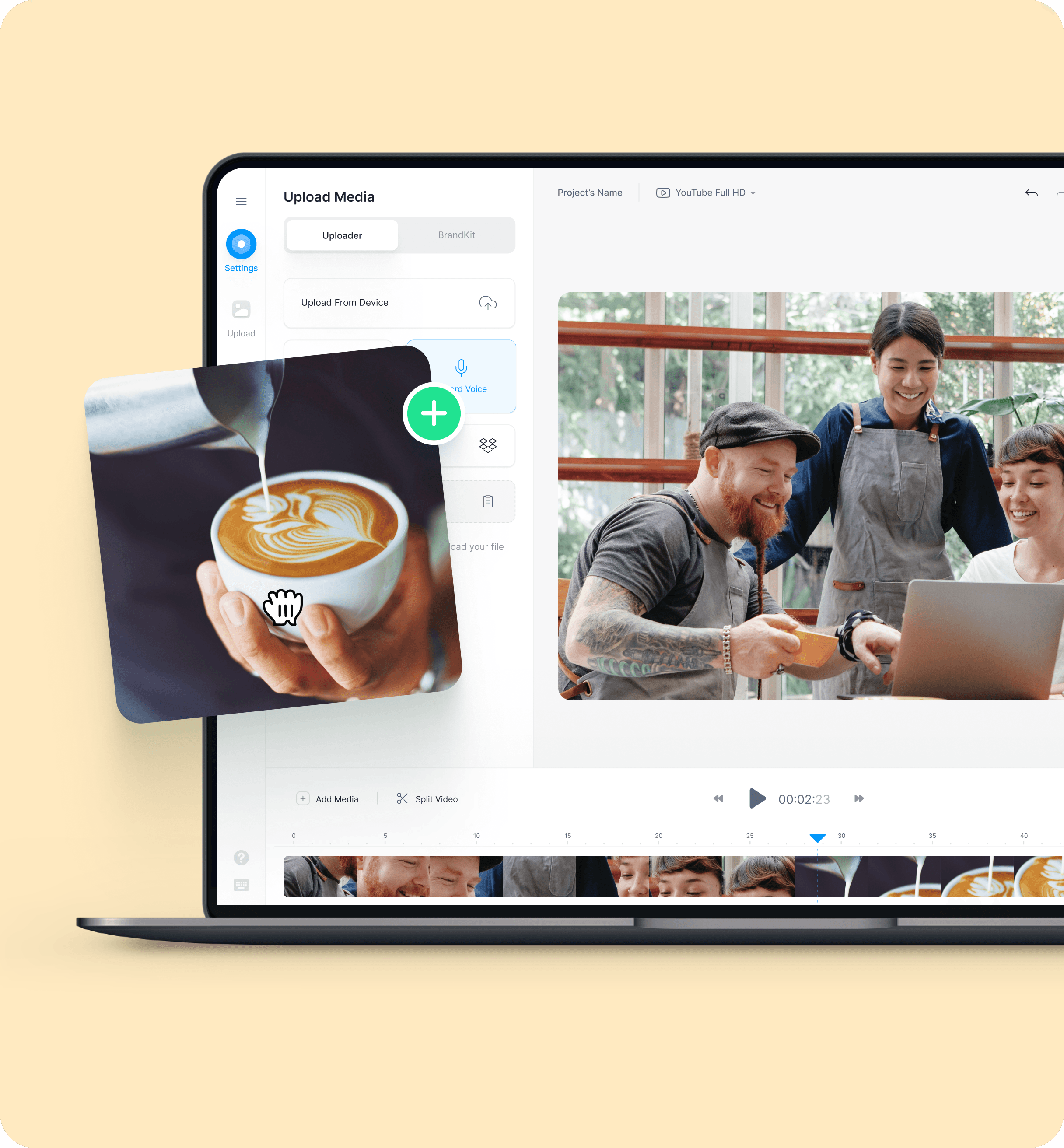 Watermark Video Maker - Add Watermark to Video Online - VEED.IO