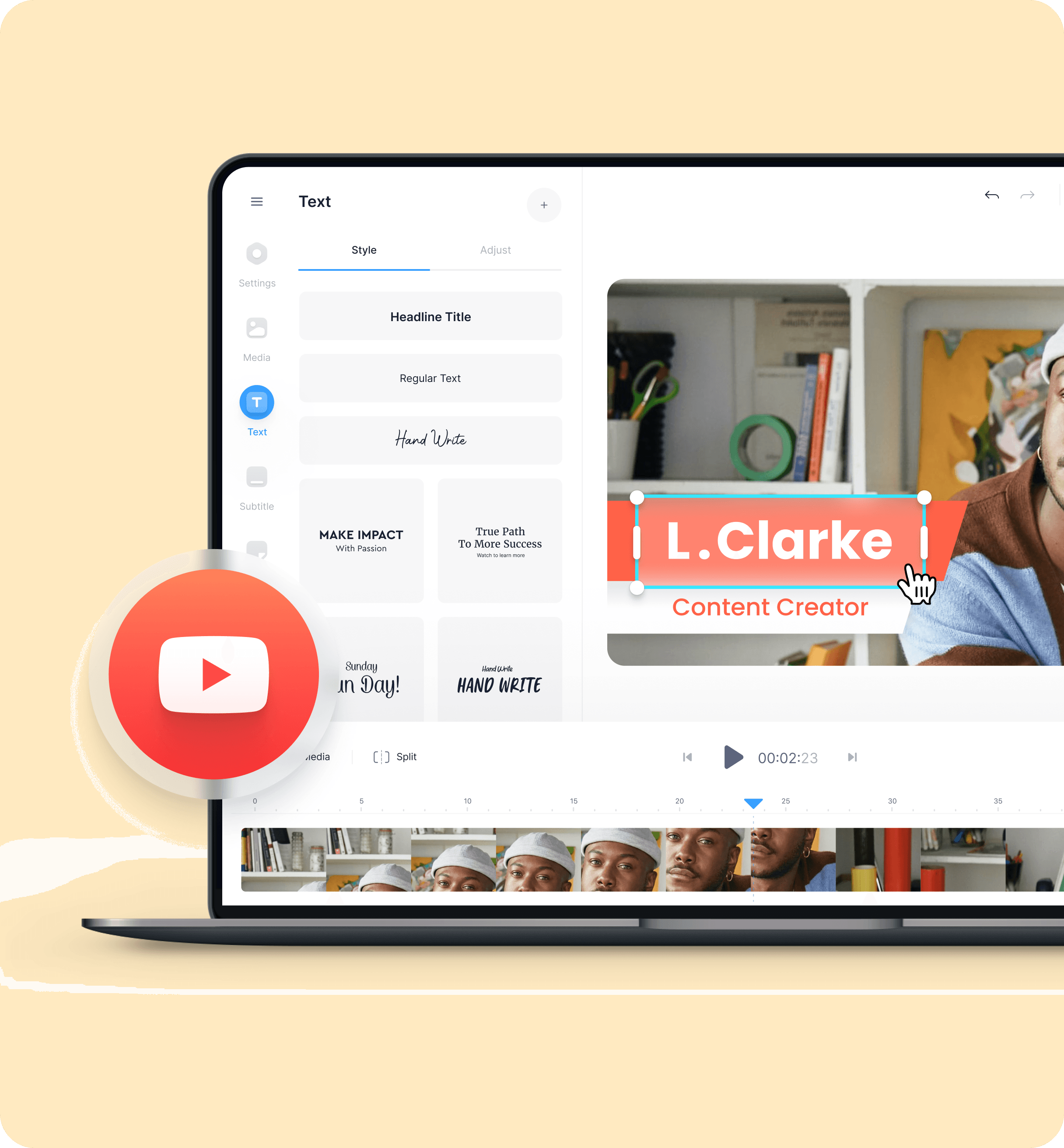 YouTube Logo Maker - Create Video Logos Online - VEED.IO
