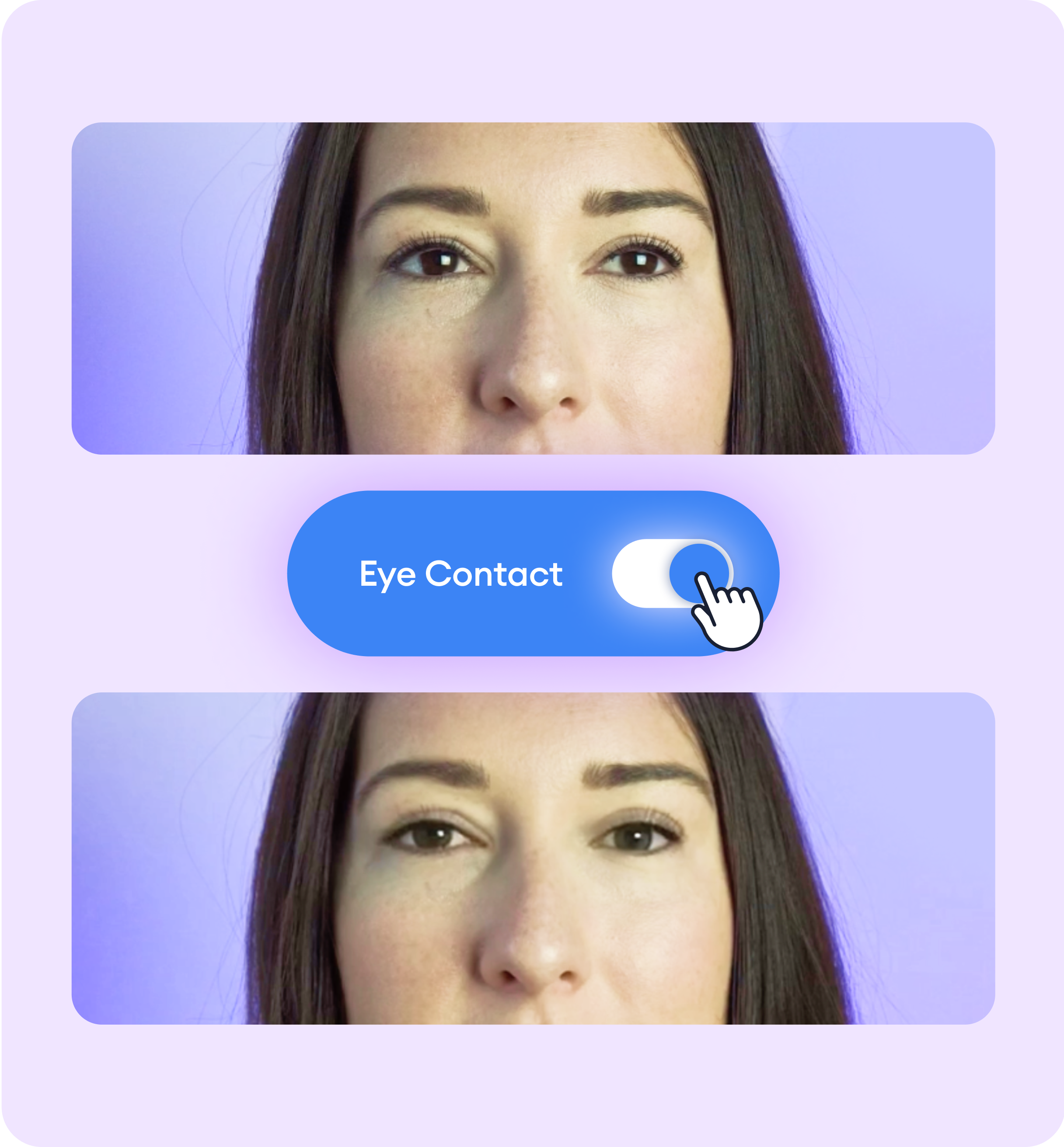 Webcam Eye Tracker - Eye Contact Correction for Videos - VEED.IO