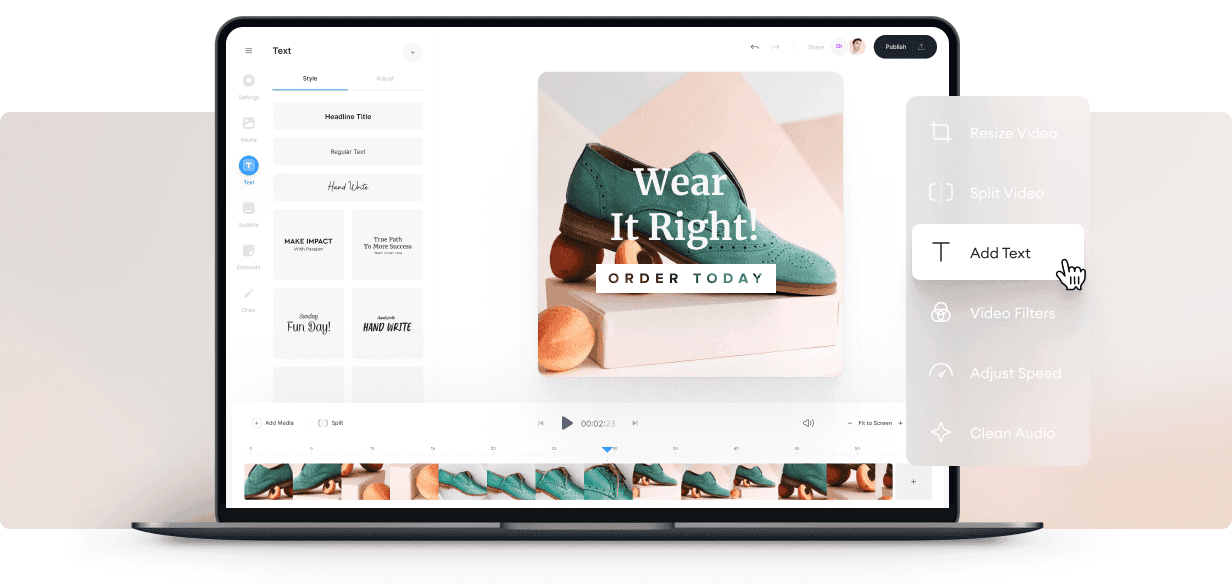 Add Animated Typography on Your Videos - VEED.IO