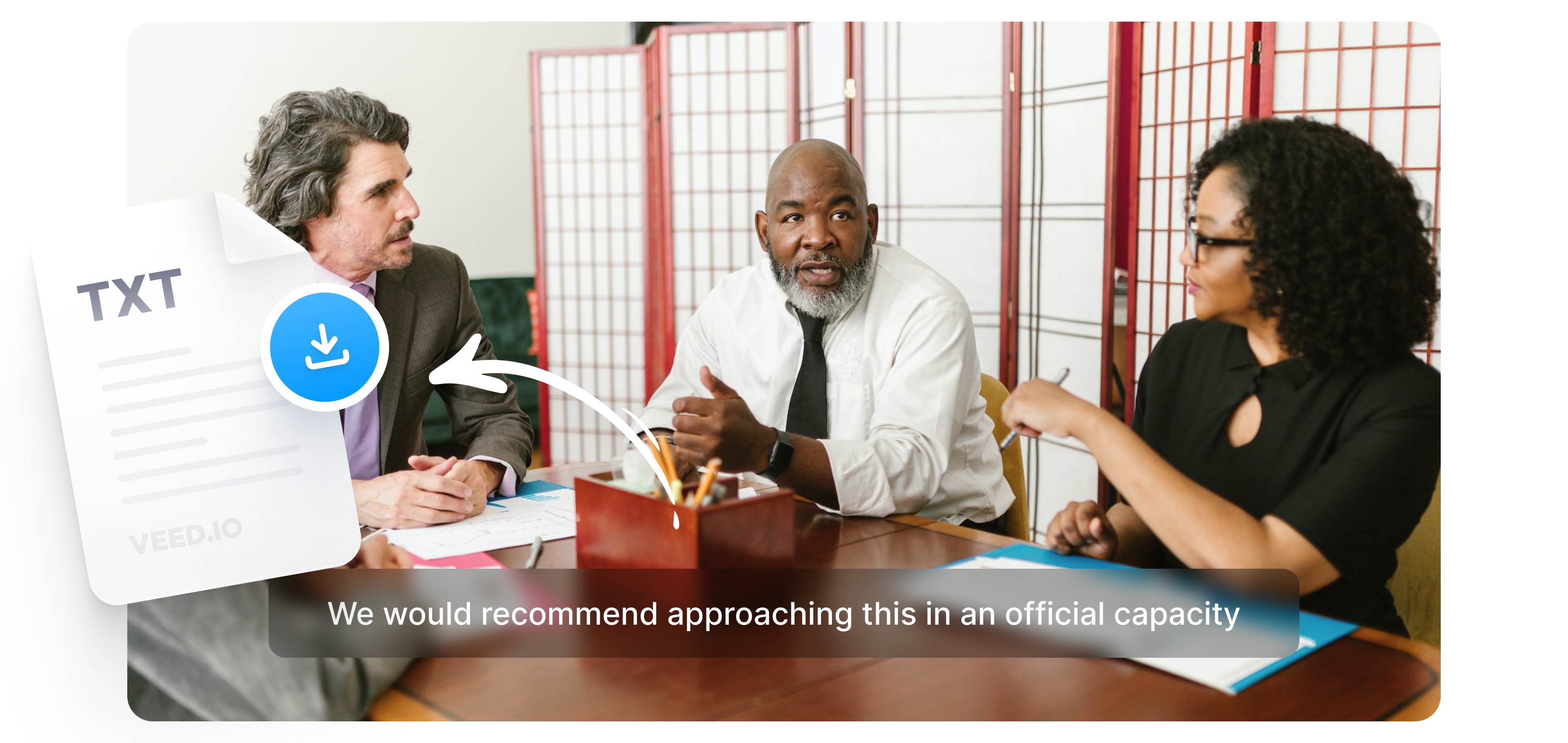 Meeting Transcripts - Transcribe Your Recordings - VEED