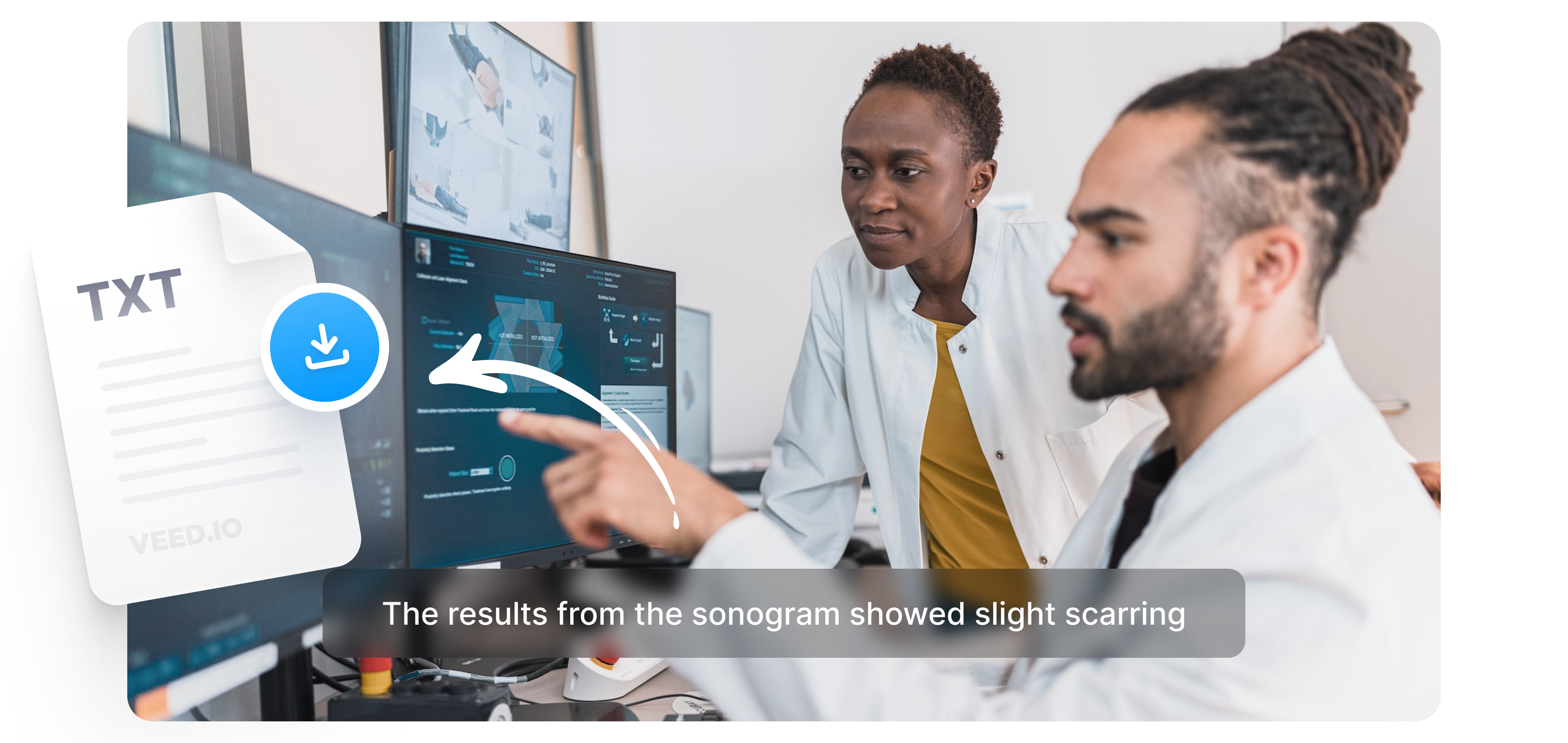 Online Medical Transcription Software - VEED