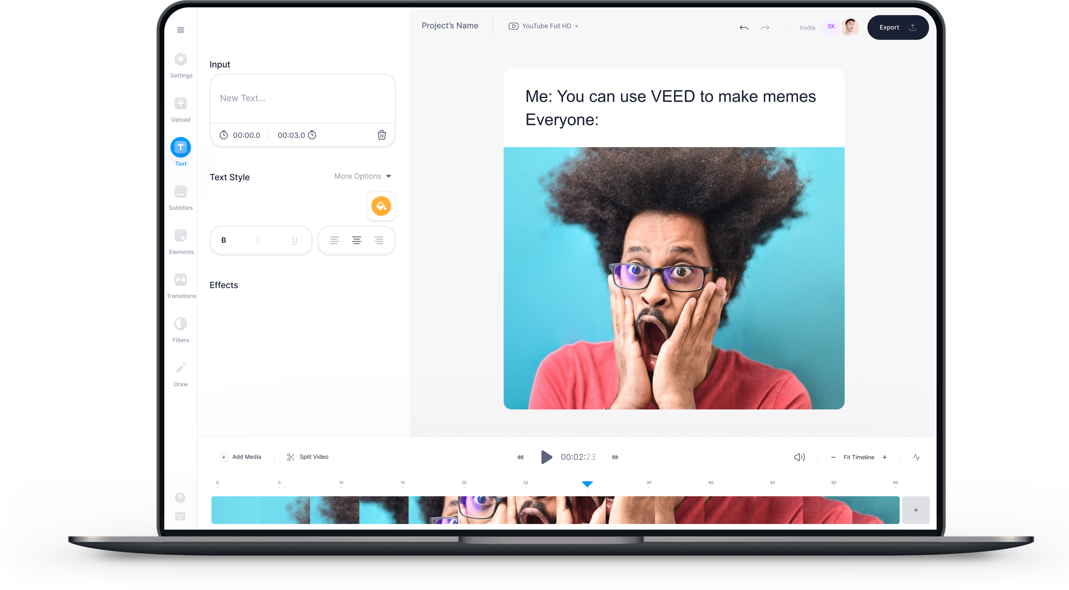 Meme Maker for Instagram - Create Video Memes - VEED.IO