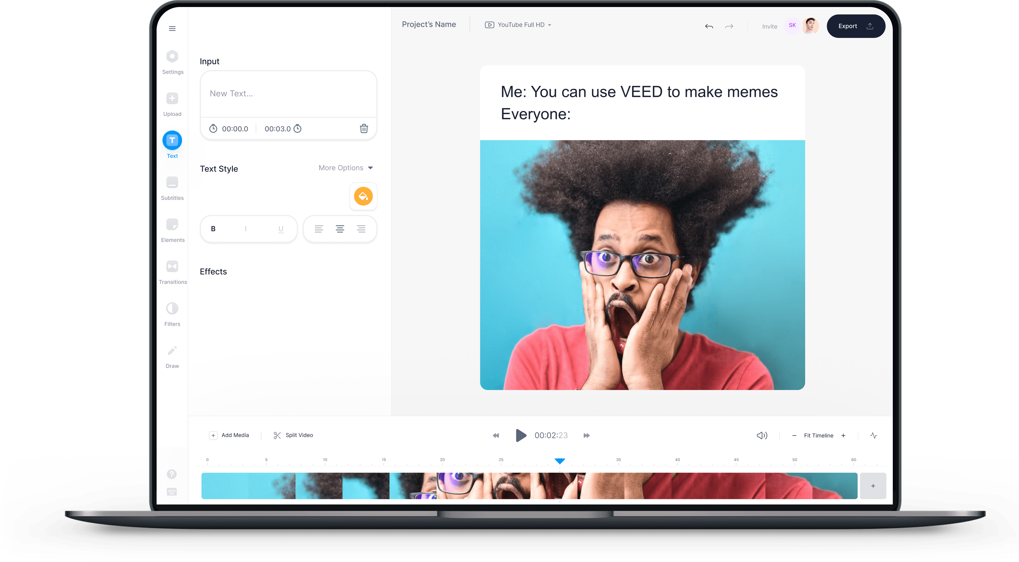 Generador De Memes En Línea - Crear Memes, Gratis - VEED.IO