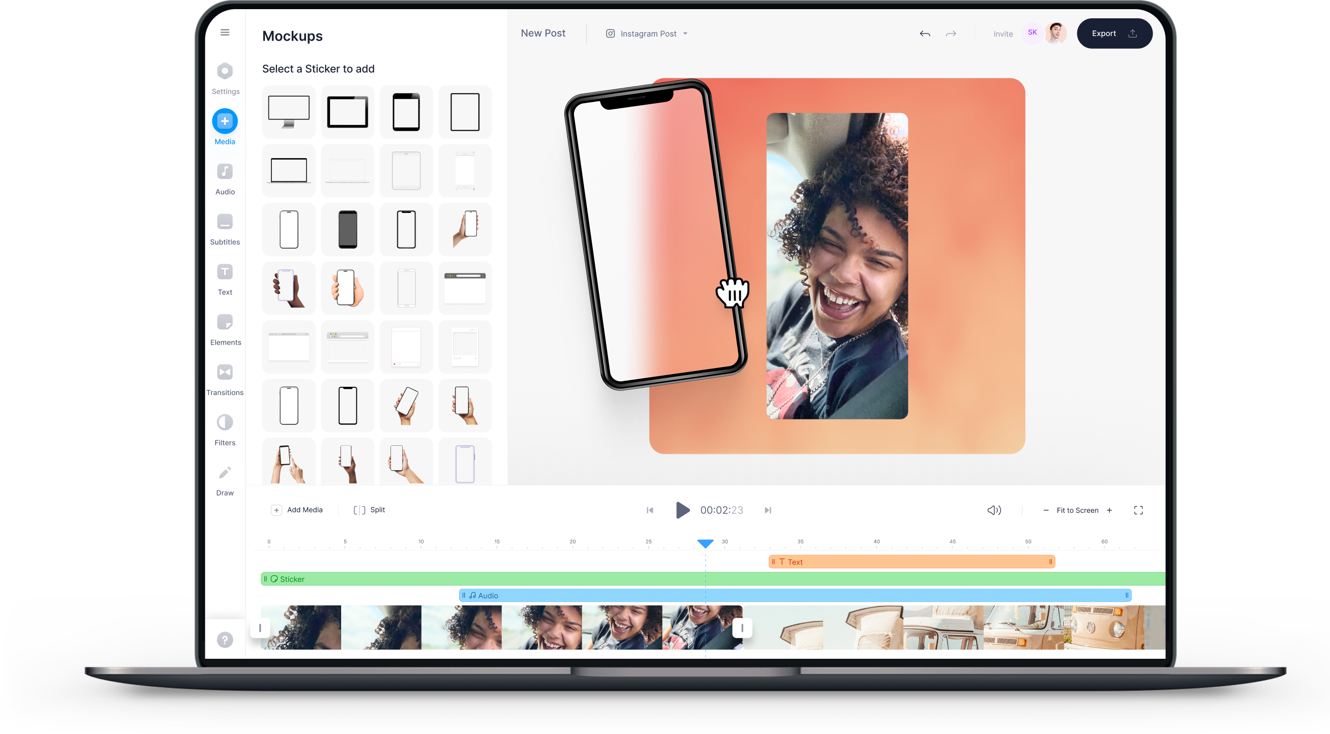 Online Video Mockup Generator - VEED.IO
