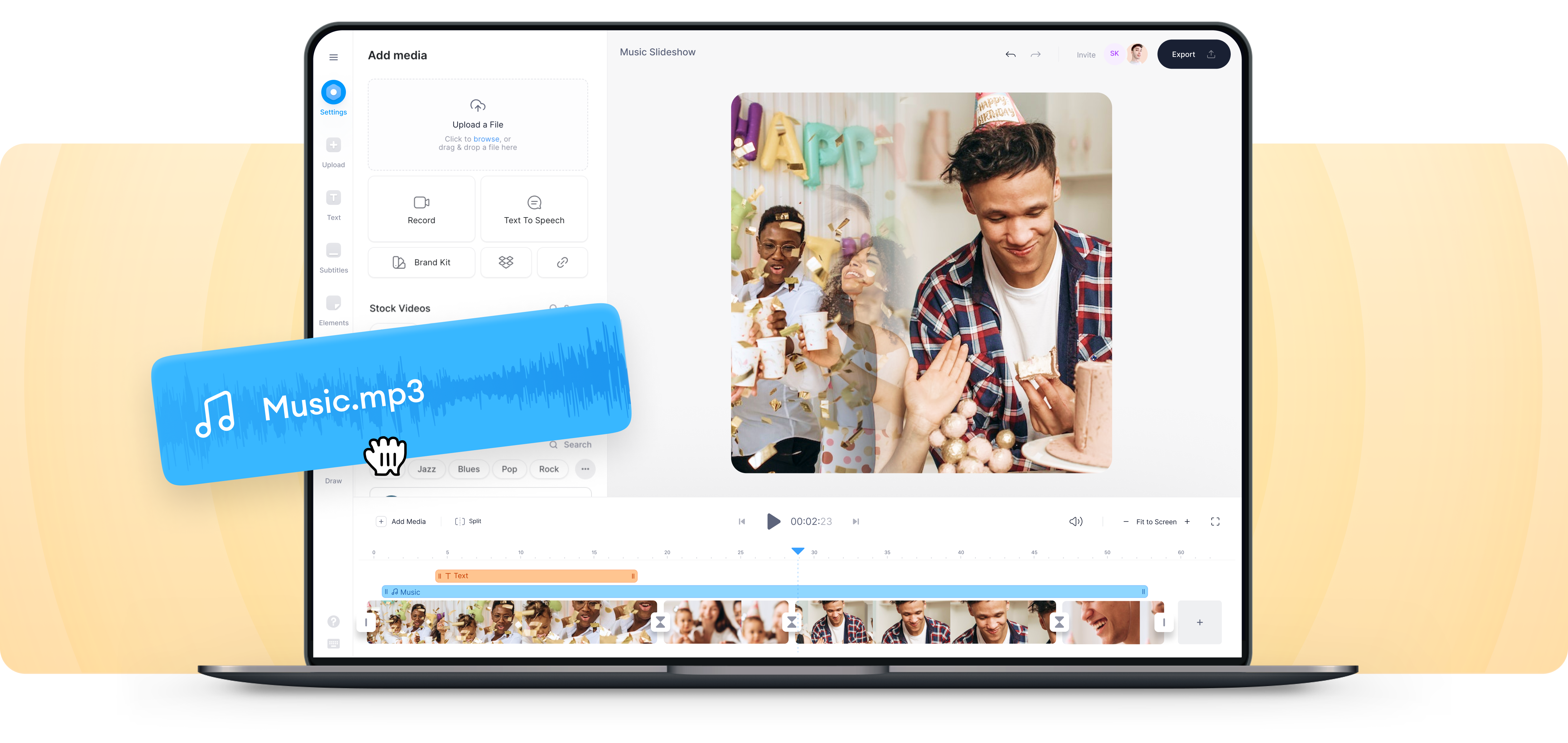 Musical Slideshows - Create Slideshow Videos with Music - VEED.IO
