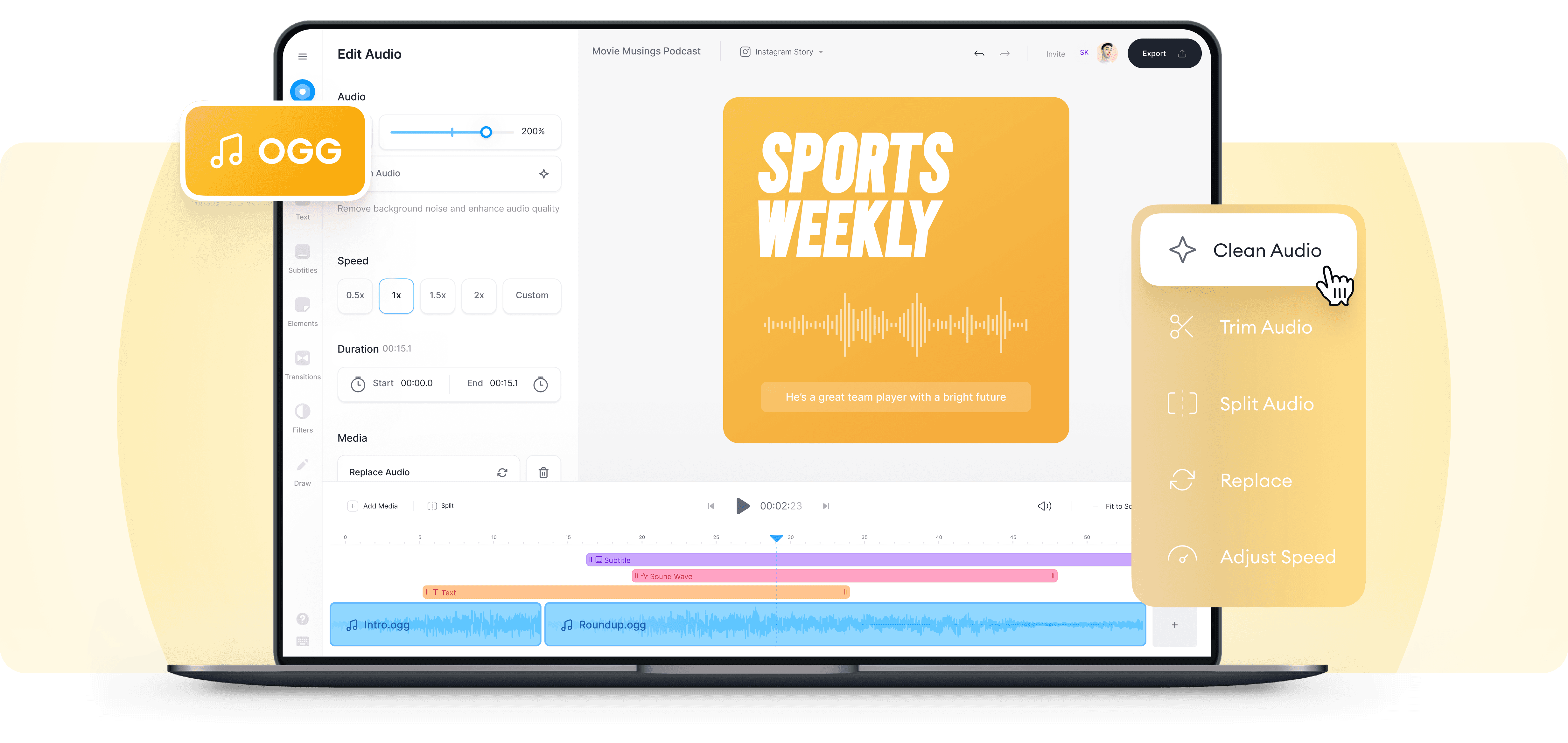Online OGG Editor - Free OGG Editing Tool for Audio, Music & Voice ...