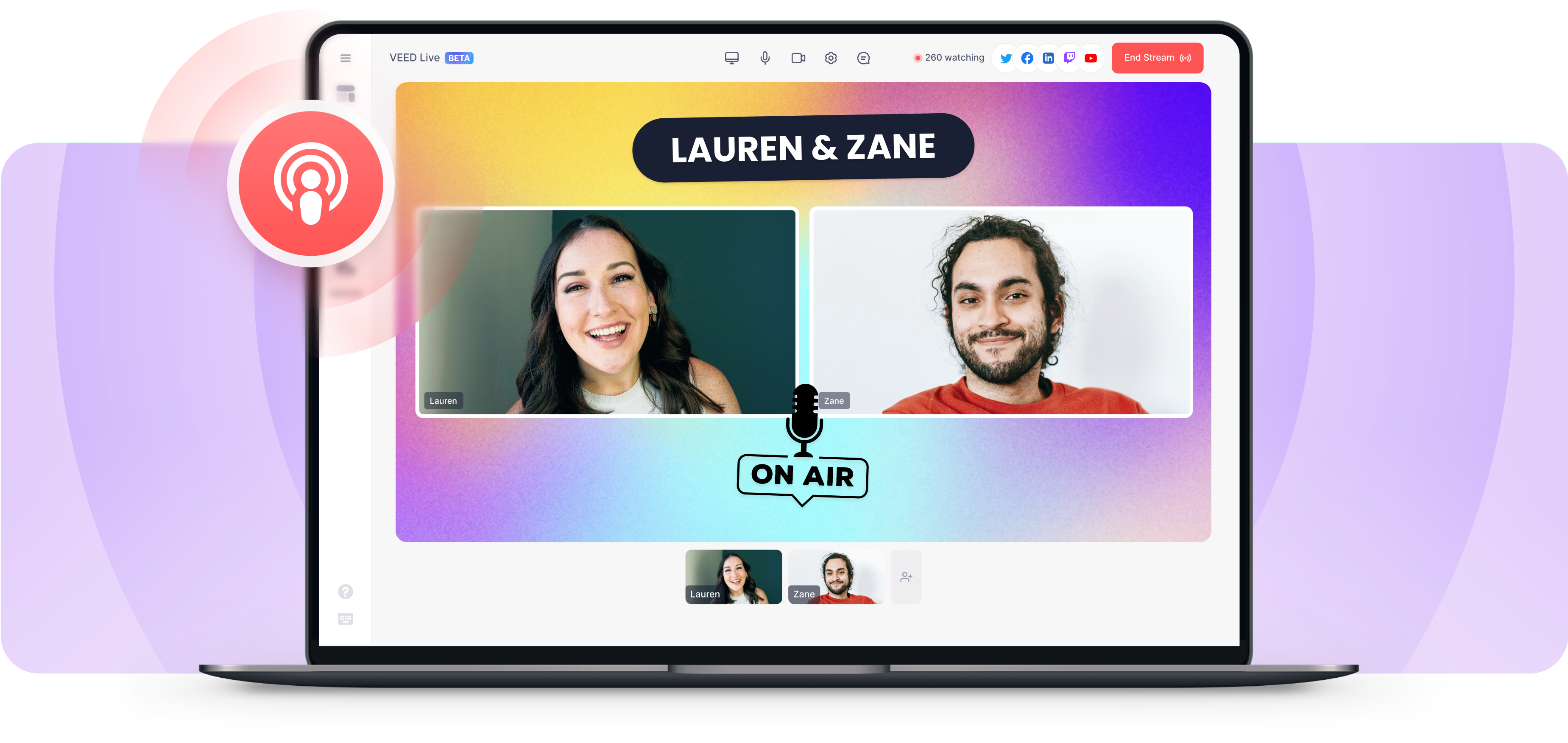 Podcast Editor - Edit Your Podcast’s Audio and Video - VEED.IO