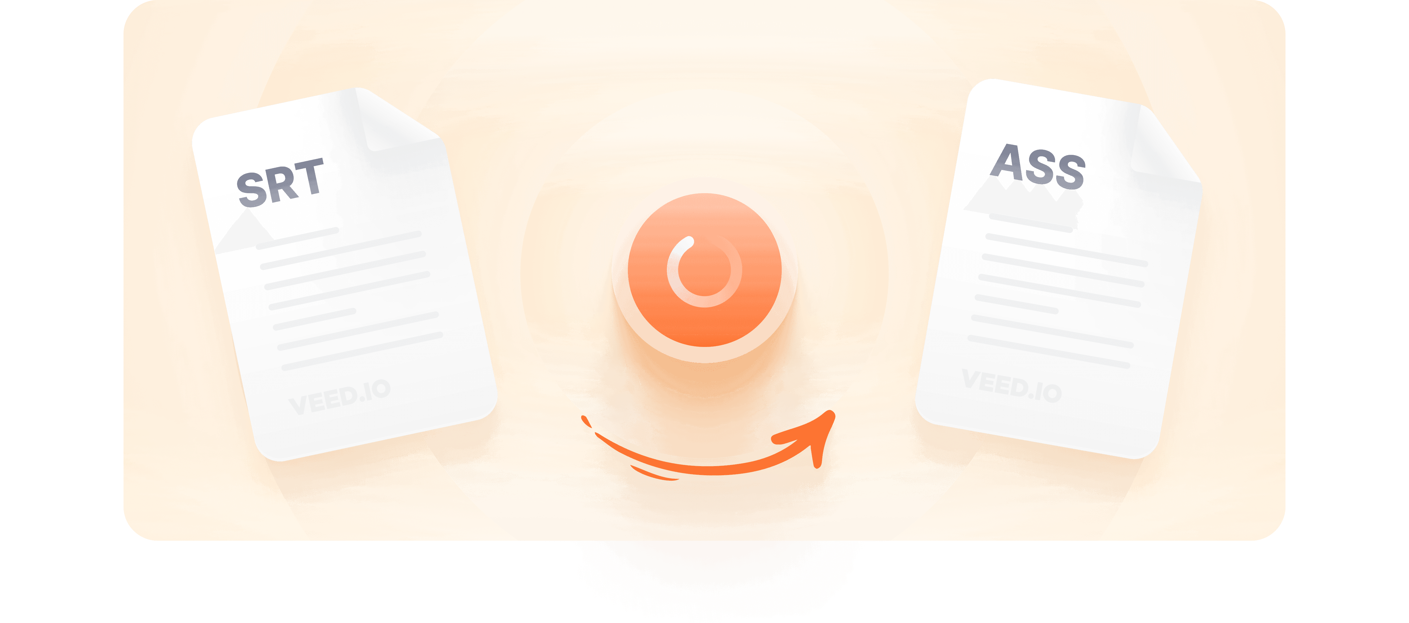 Convierte Subtítulos SRT a PDF – Convertidor en línea de SRT a PDF - VEED.IO