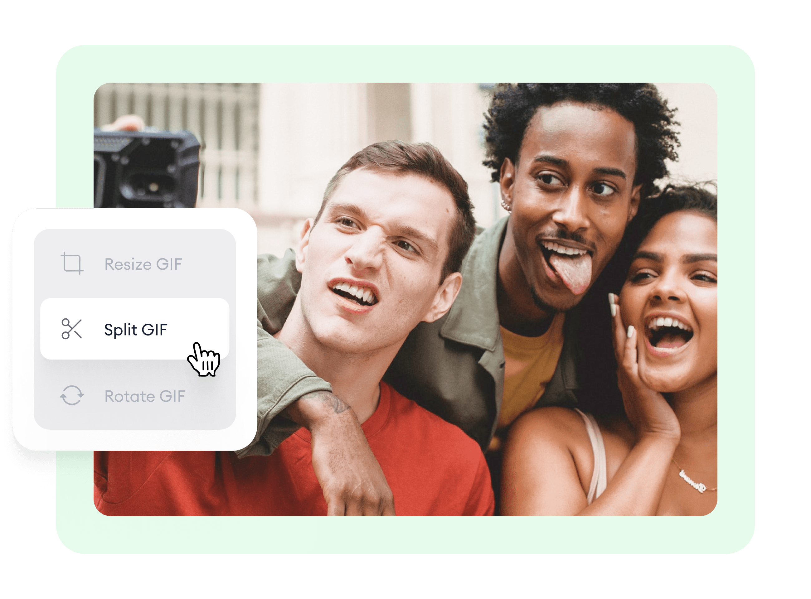 Creador de GIF animados gratis - Crea GIF a partir de videos - VEED.IO