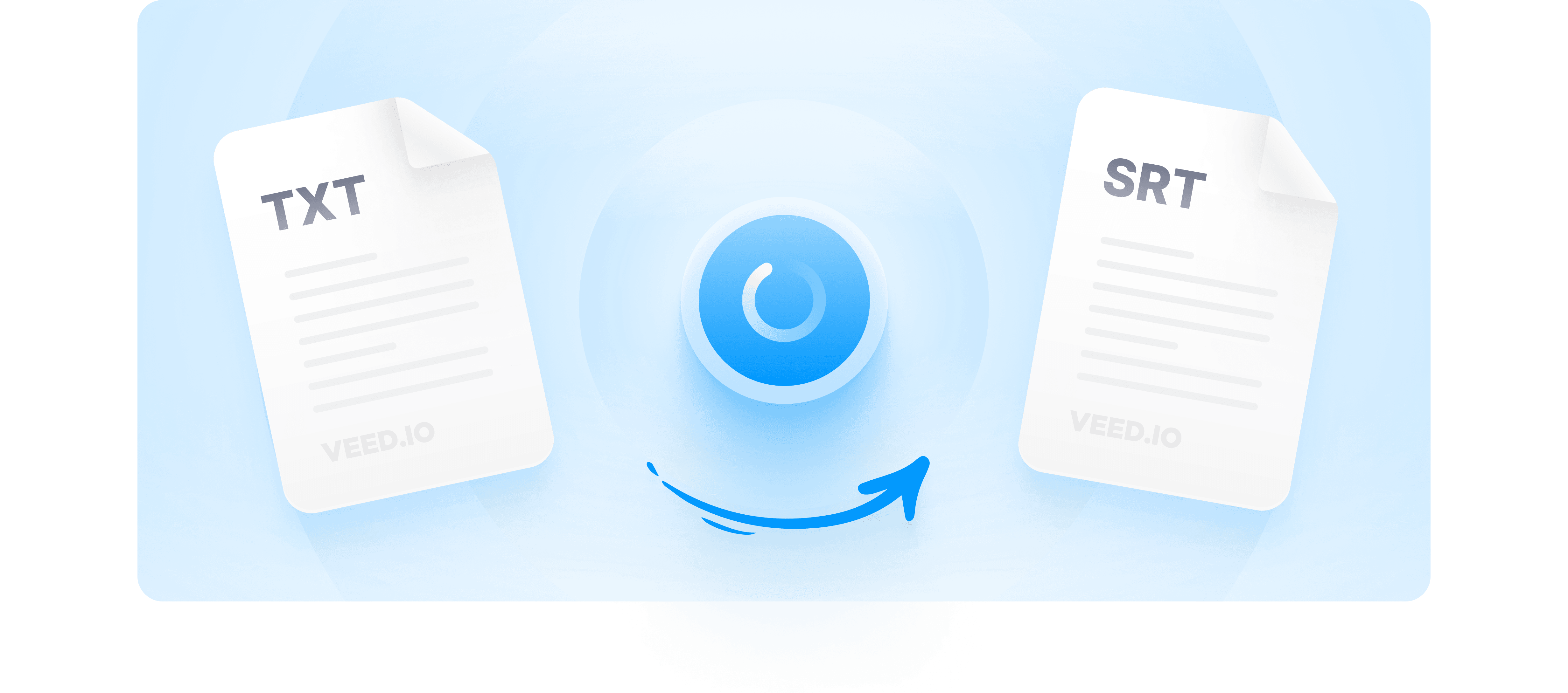 TXT para SRT - Converter arquivos TXT para SRT Online - VEED.IO
