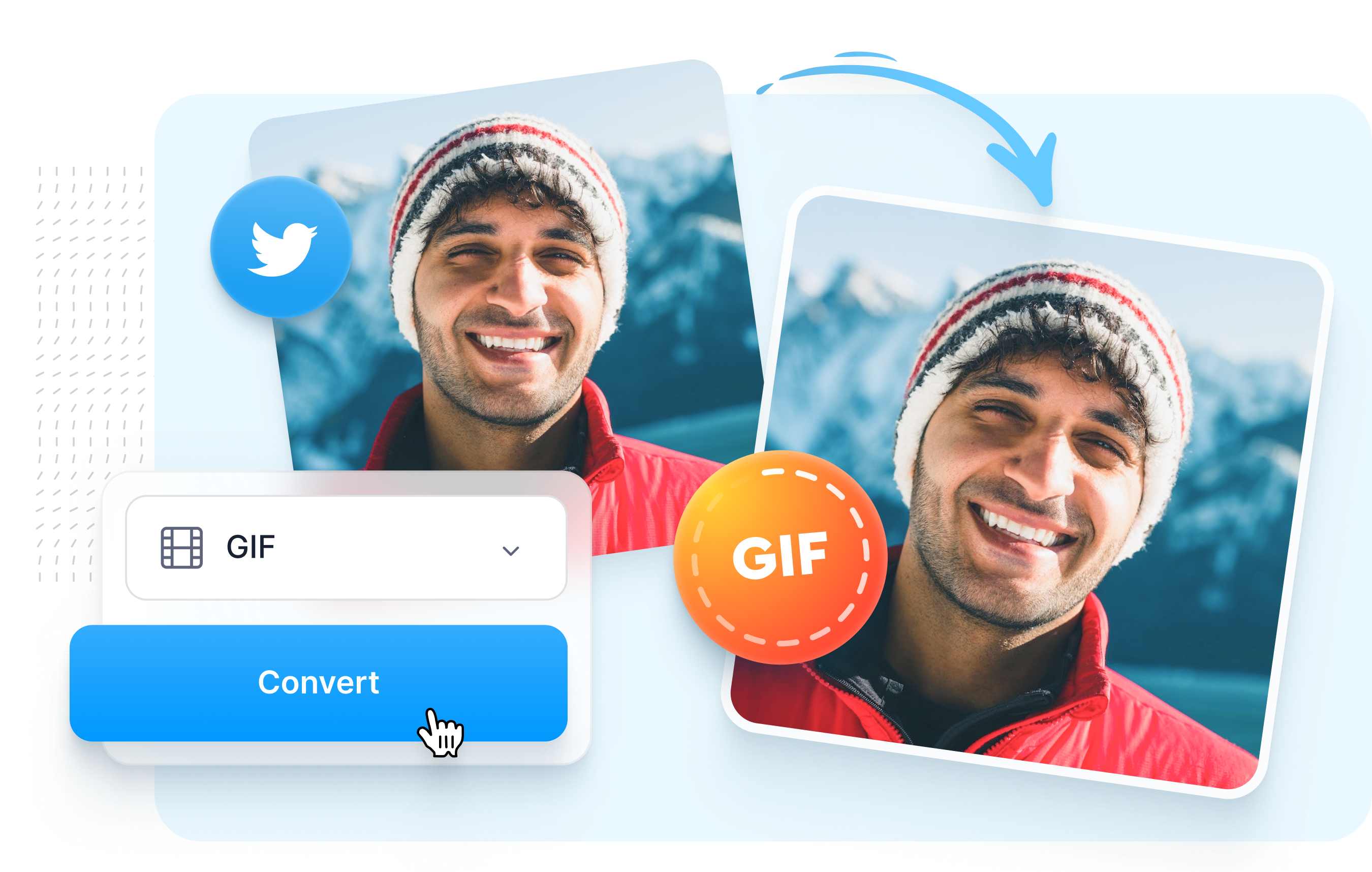 Online MP4 Converter - Convert Twitter Video to GIF - VEED.io