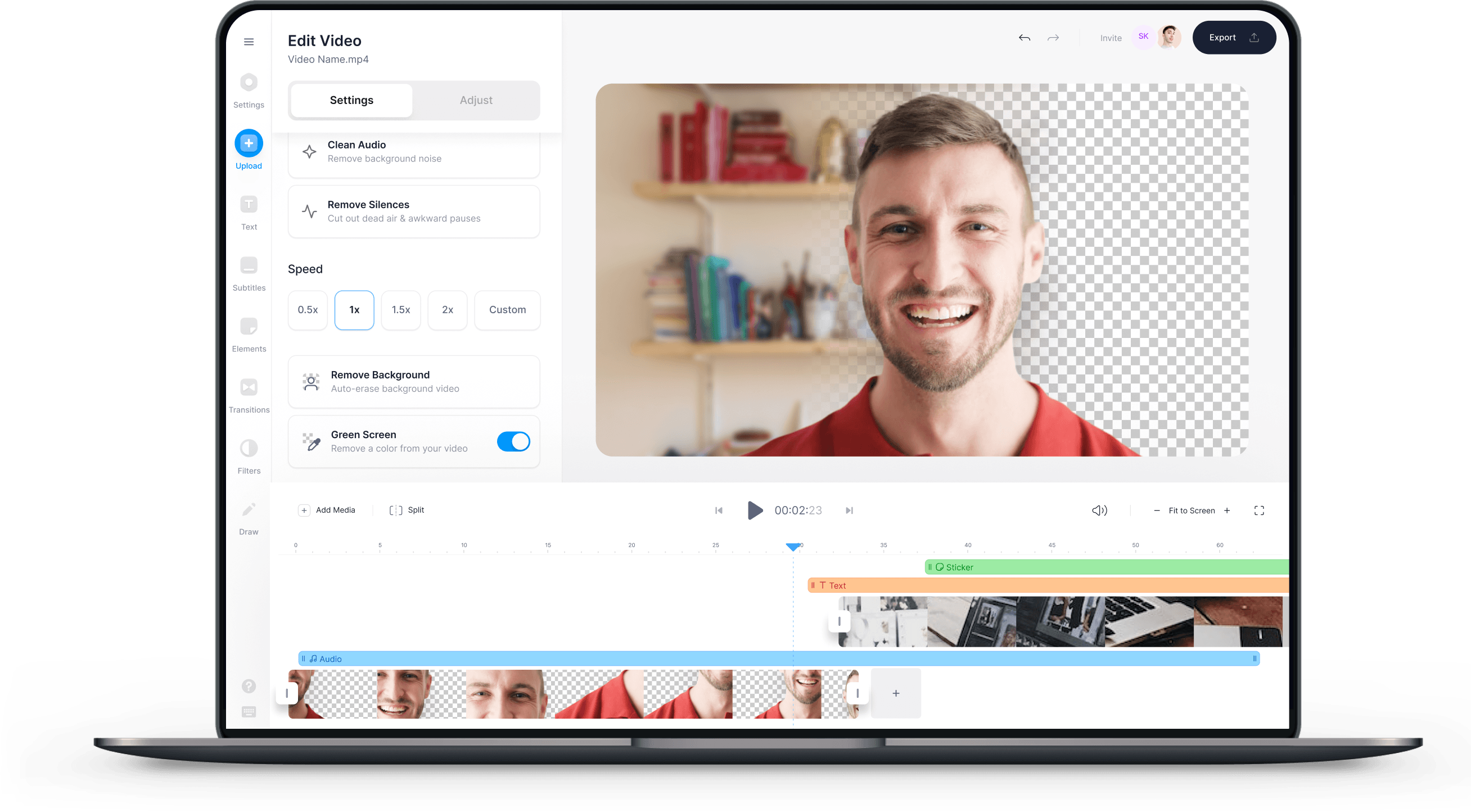Automatically Remove The Background From Your Video VEED Automatically Remove The Background From Your Video VEED