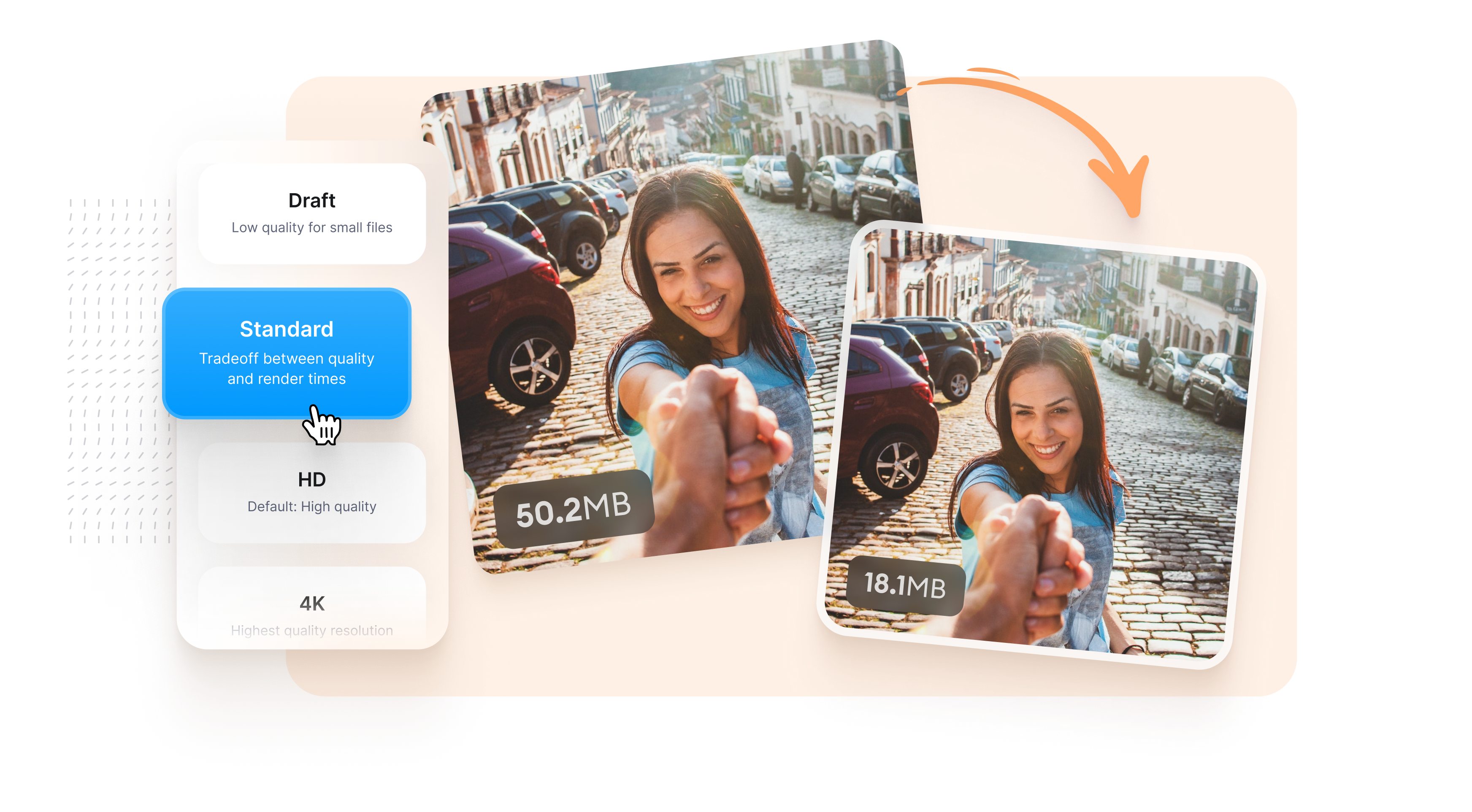 Compress Video Online - Reduce File Size, HD videos - VEED