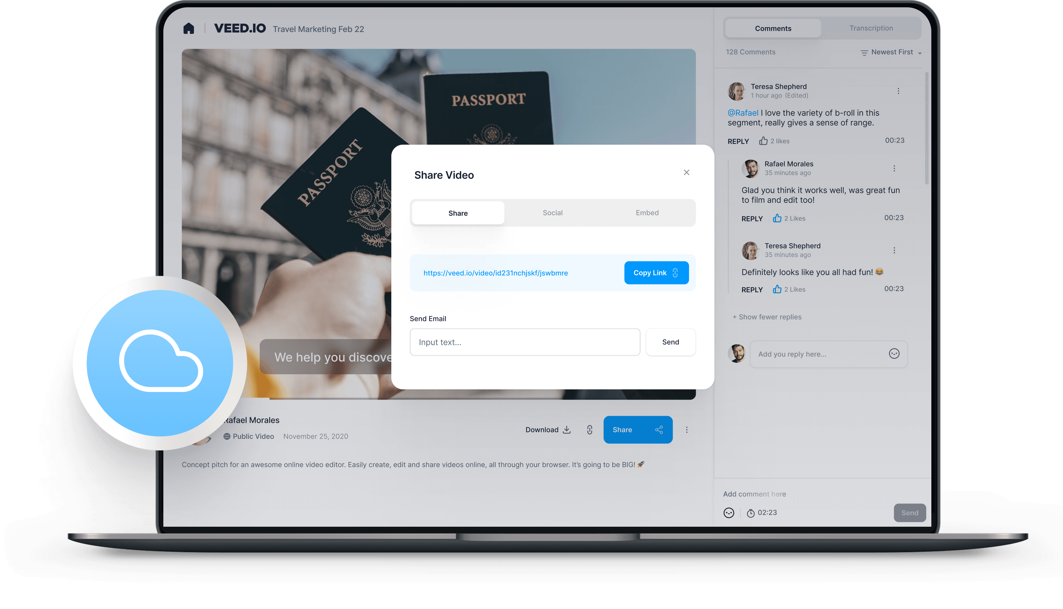 Upload Videos Online and Embed Them Anywhere! - VEED.IO