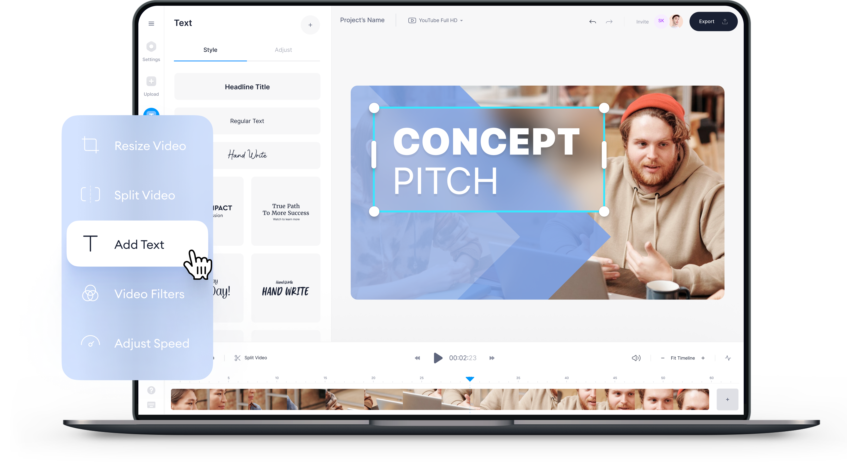 Professional Online Video Editor - Drag and Drop Editing - VEED.IO