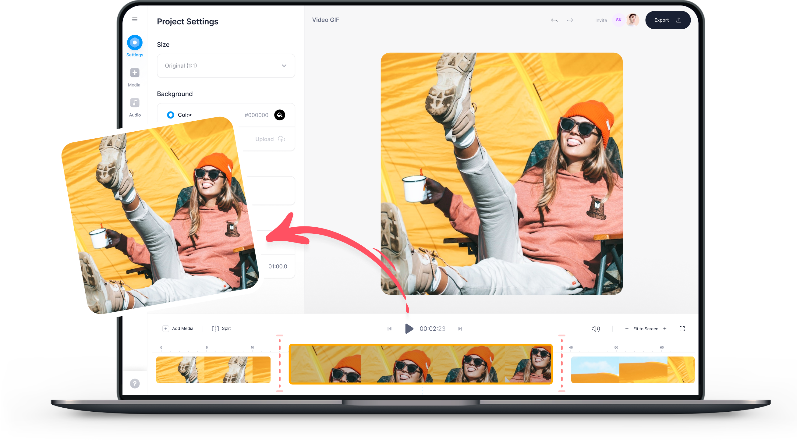 Video to Photo - Convert Videos to GIF Online - VEED.IO