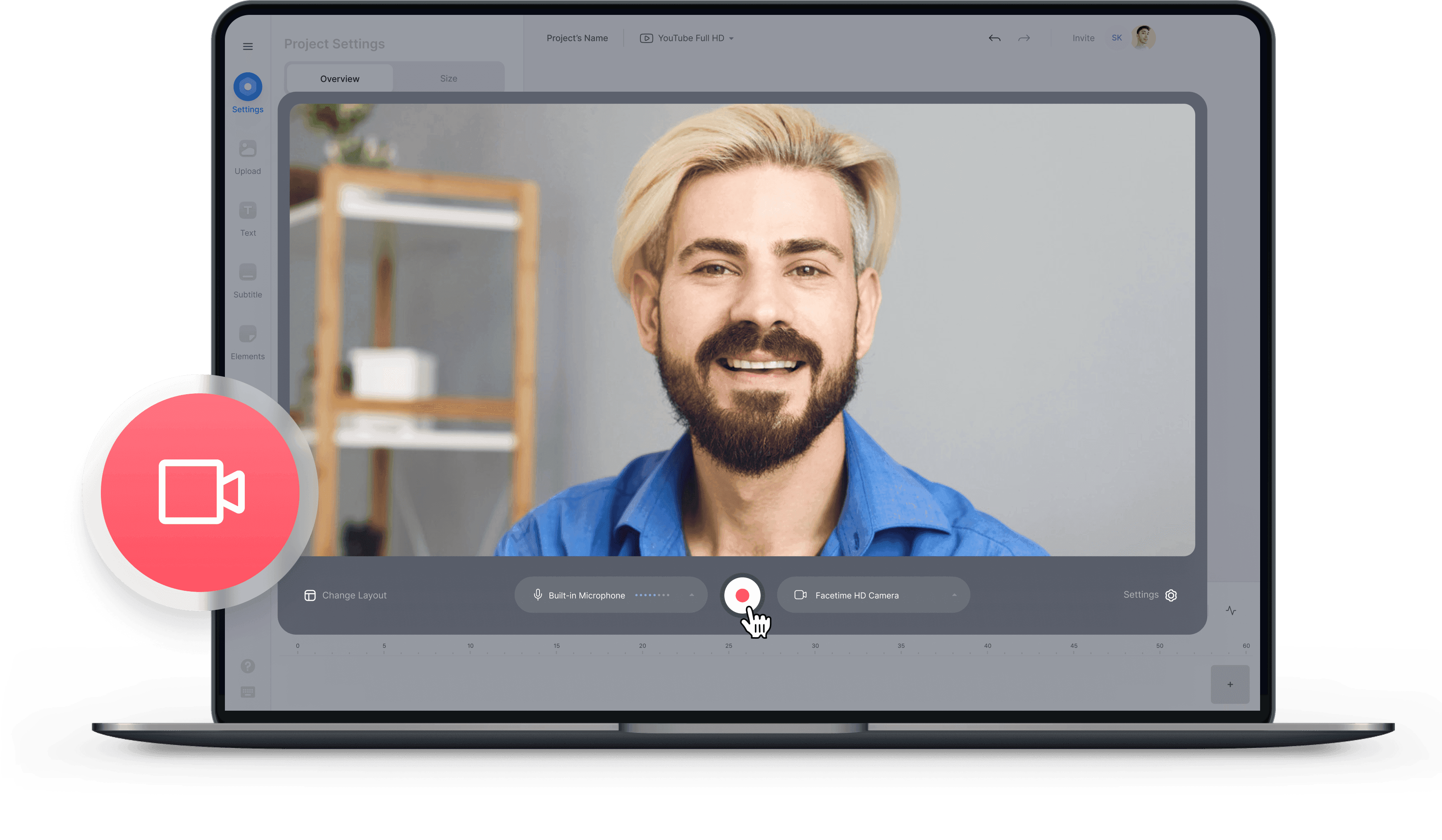 בדיקת מצלמת רשת - מקוון, חינם - VEED