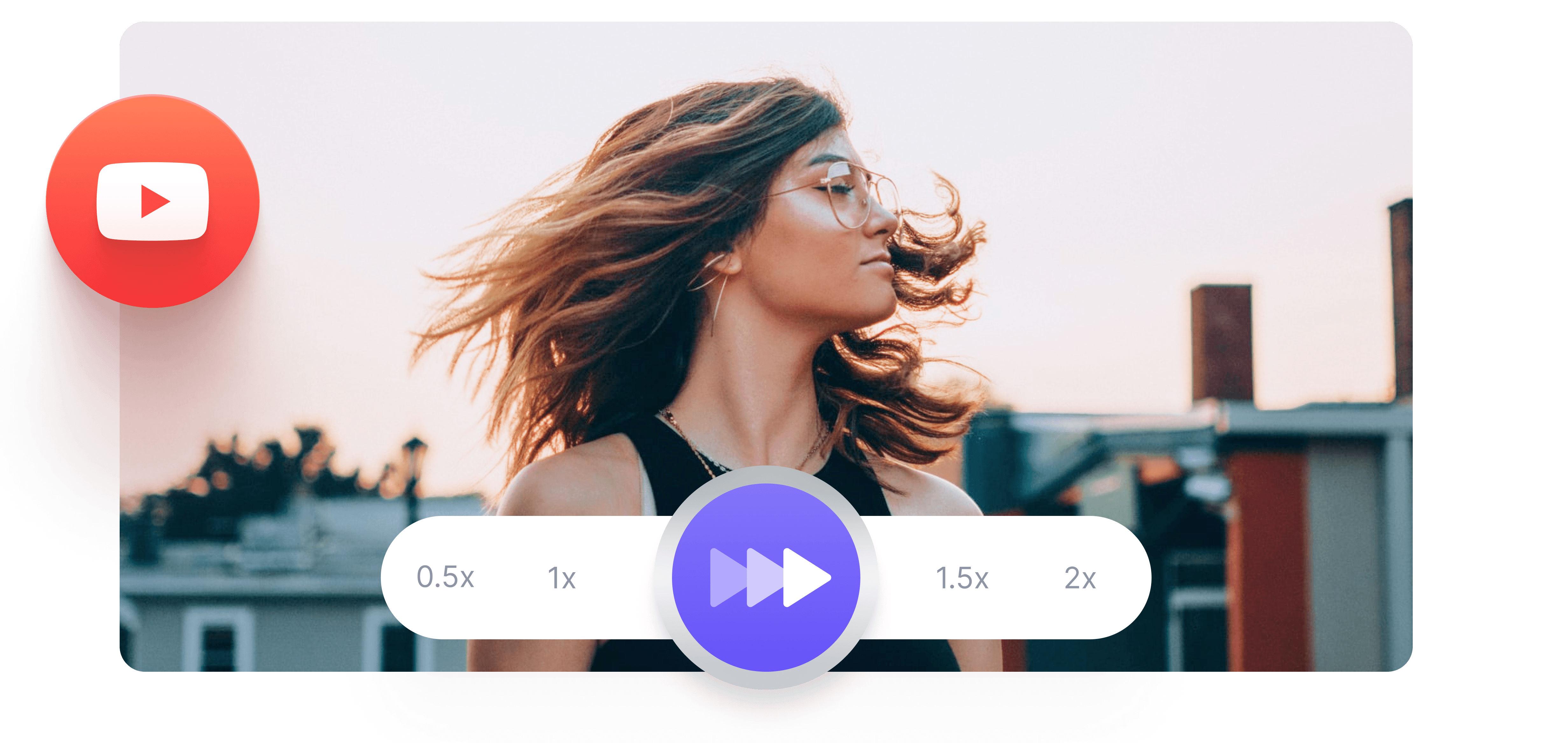 Speed Up, Slow Down - YouTube Video Speed Controller