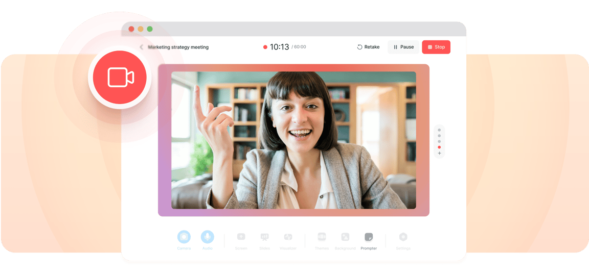 Meeting Recorder - Video Messaging for Work, Business, and More! - VEED.IO