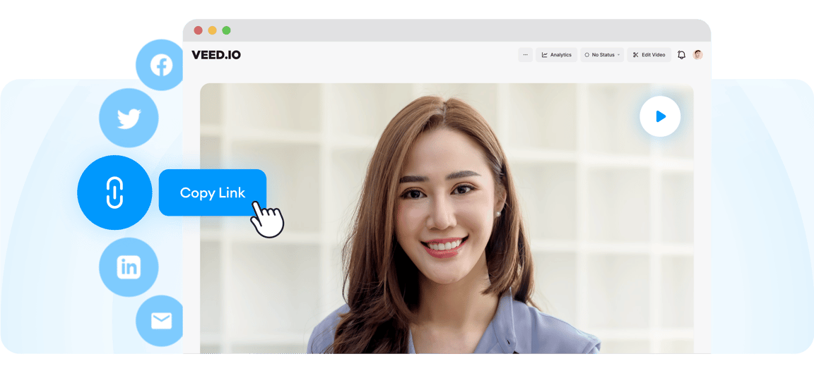 Video to Link - Host Videos Online - VEED.IO