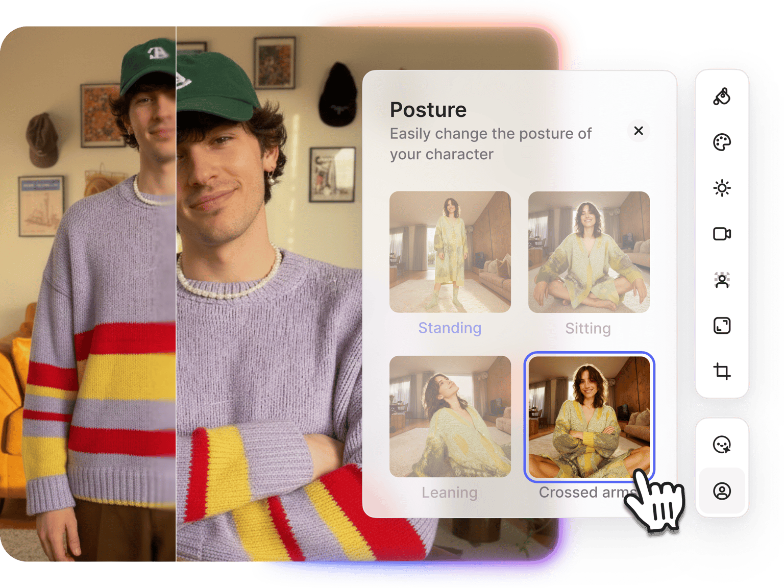 AI Pose Changer - Change Photo Poses with AI - VEED.IO