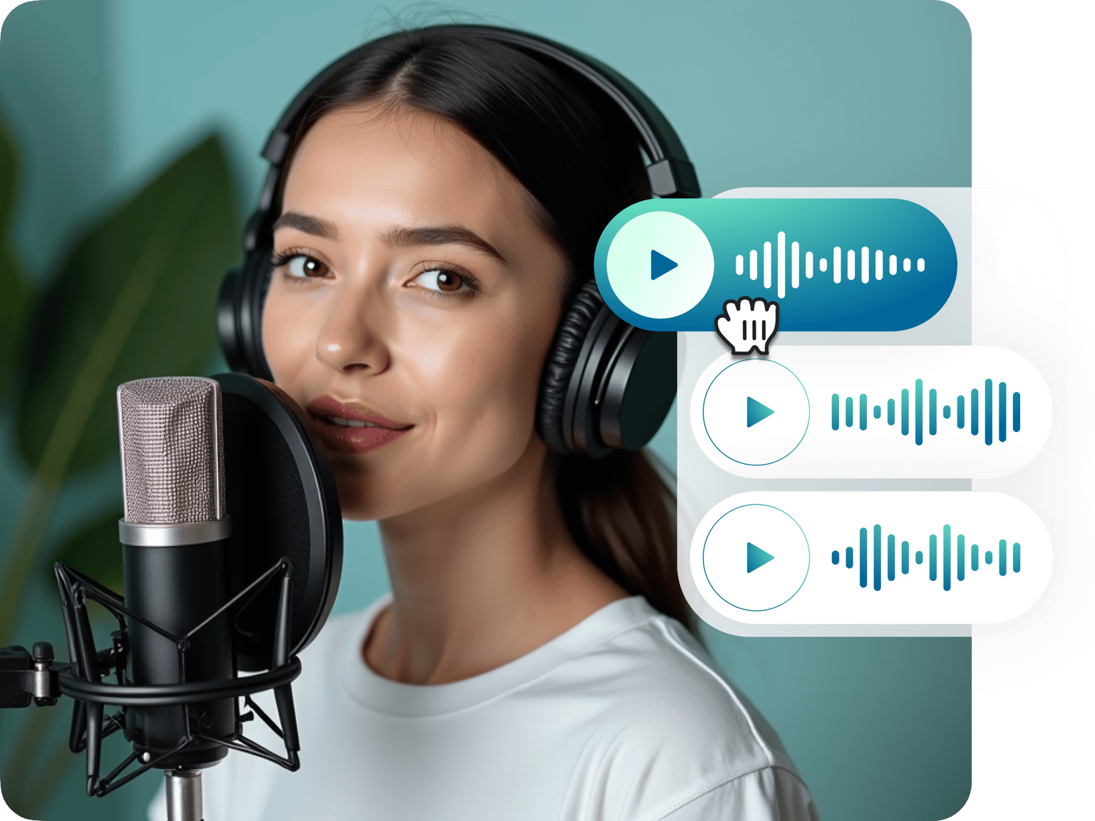 Podcast to Video - Create Video Podcasts Online - VEED.IO